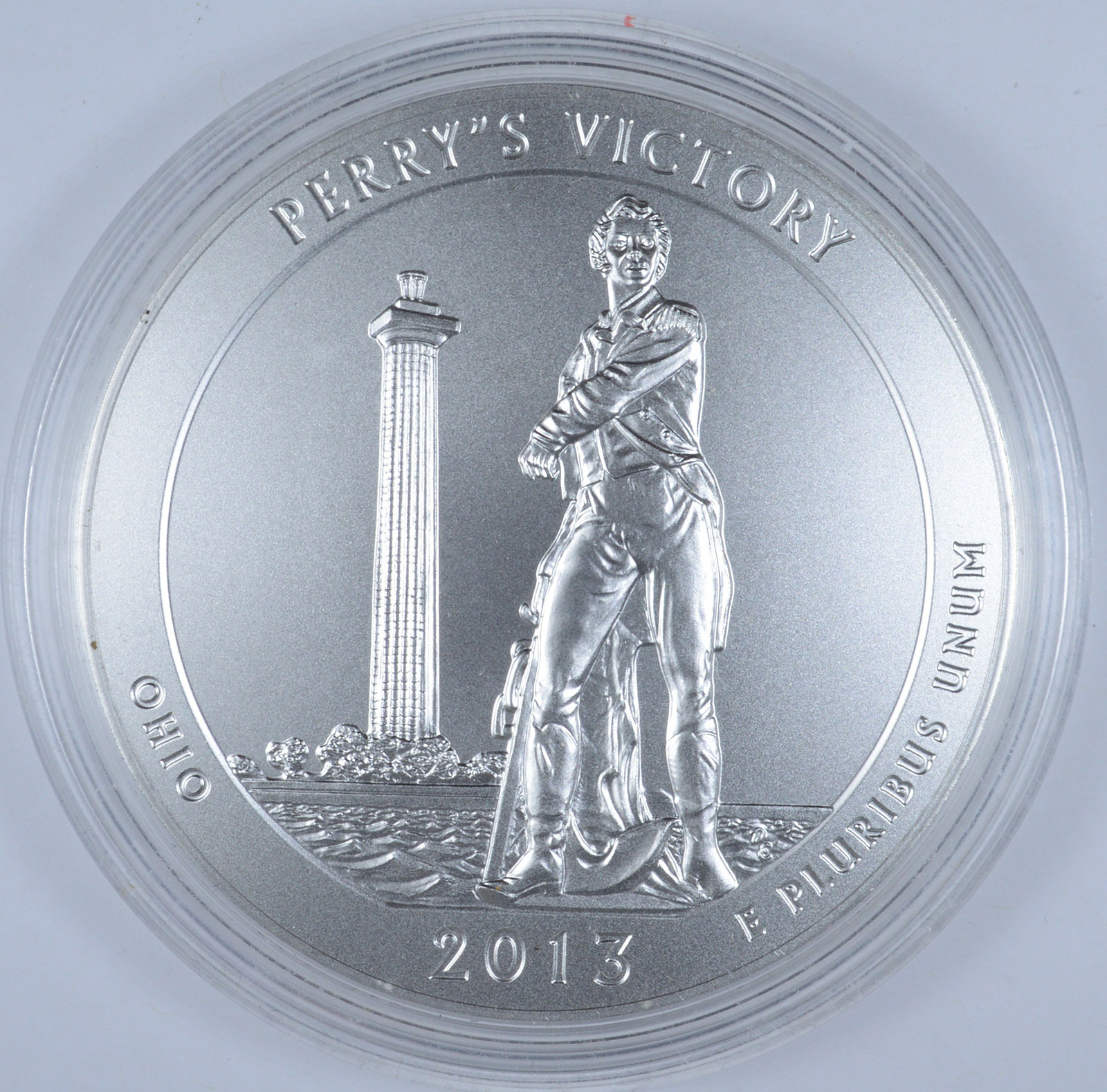 2013-P Perry's Victory ATB T Oz .999 Fine Silver 5.0 Ounce Coin ...