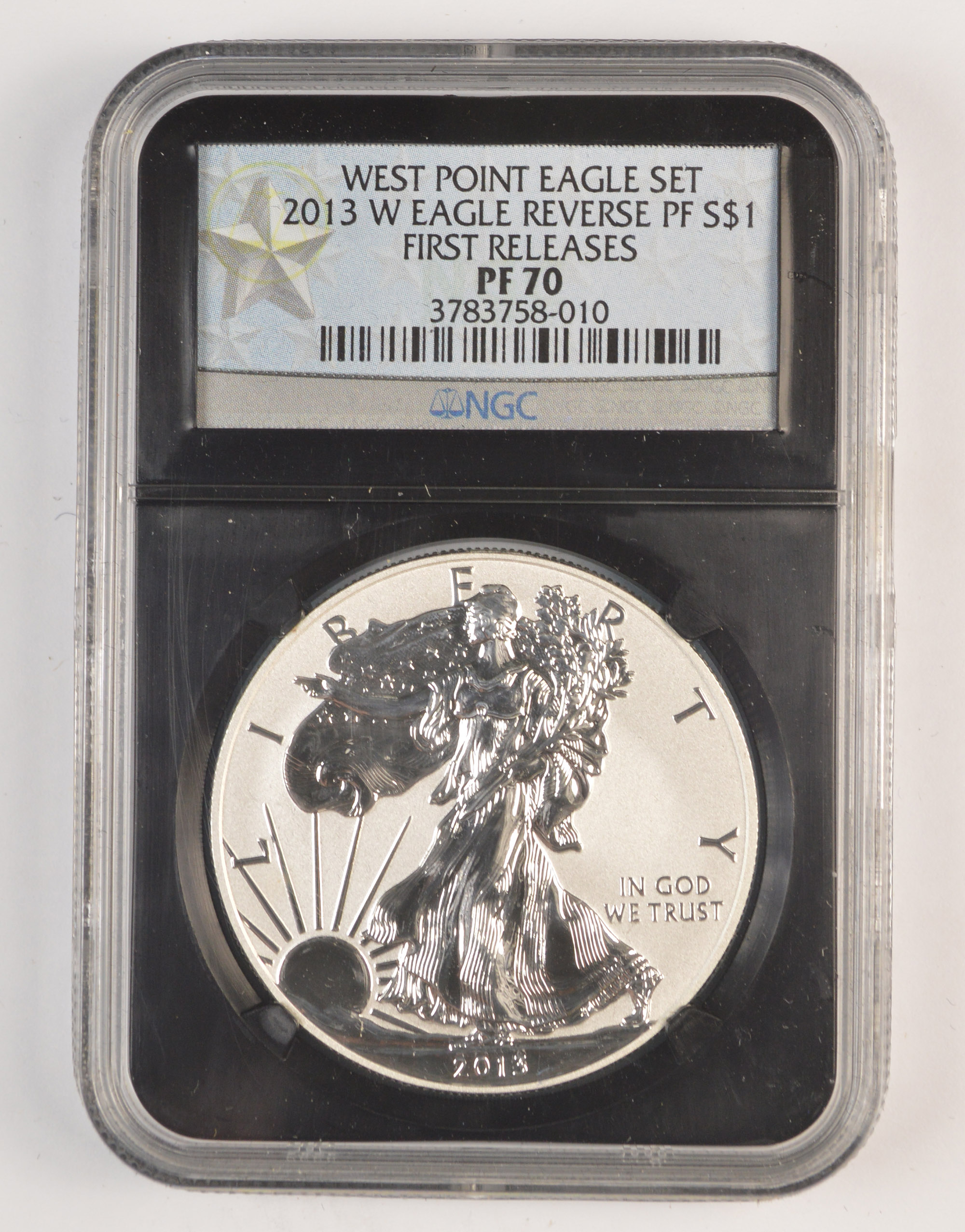2013-W PF70 American Silver Eagle 1 Oz. Reverse PF First Releases ...