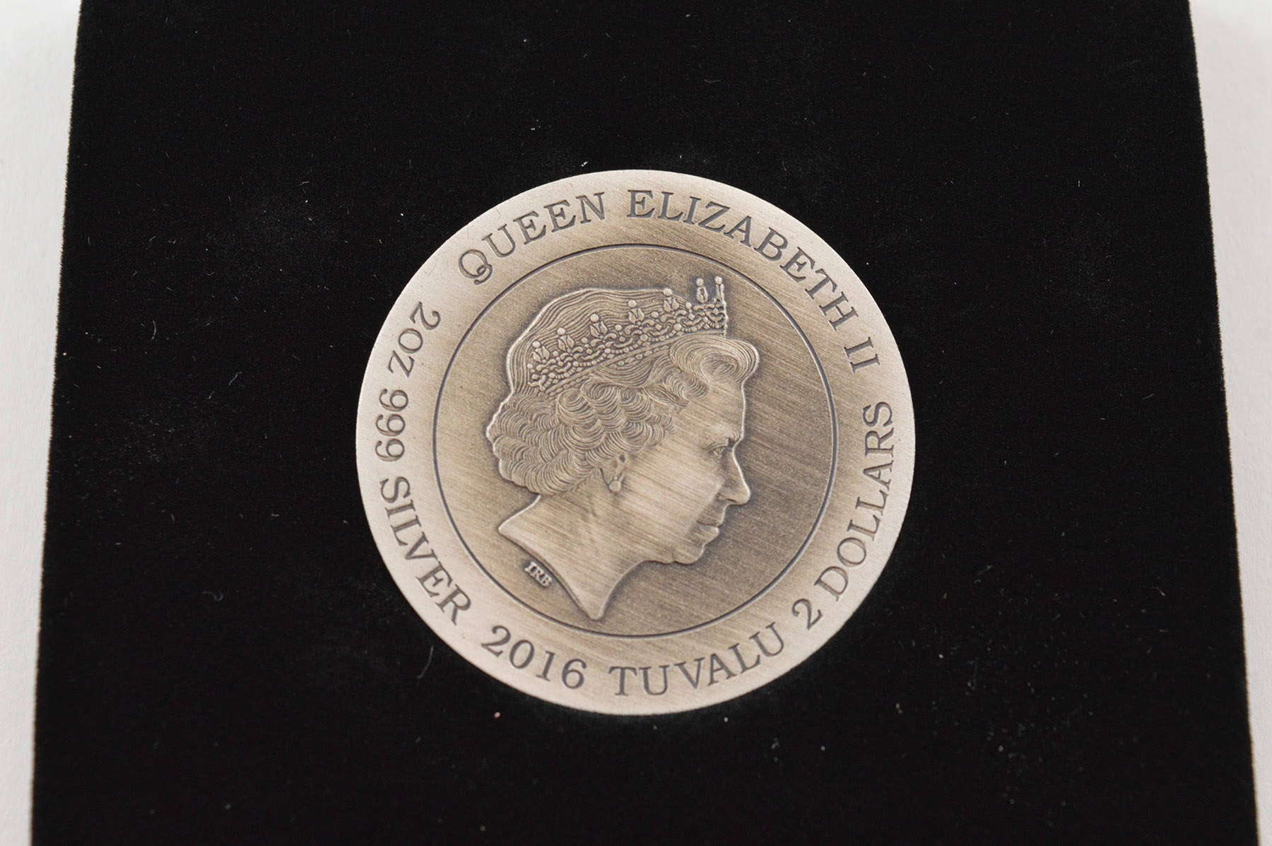 2016 Tuvalu $2 - Norse Gods Loki - 2 Oz Silver Coin - Box & COA ...