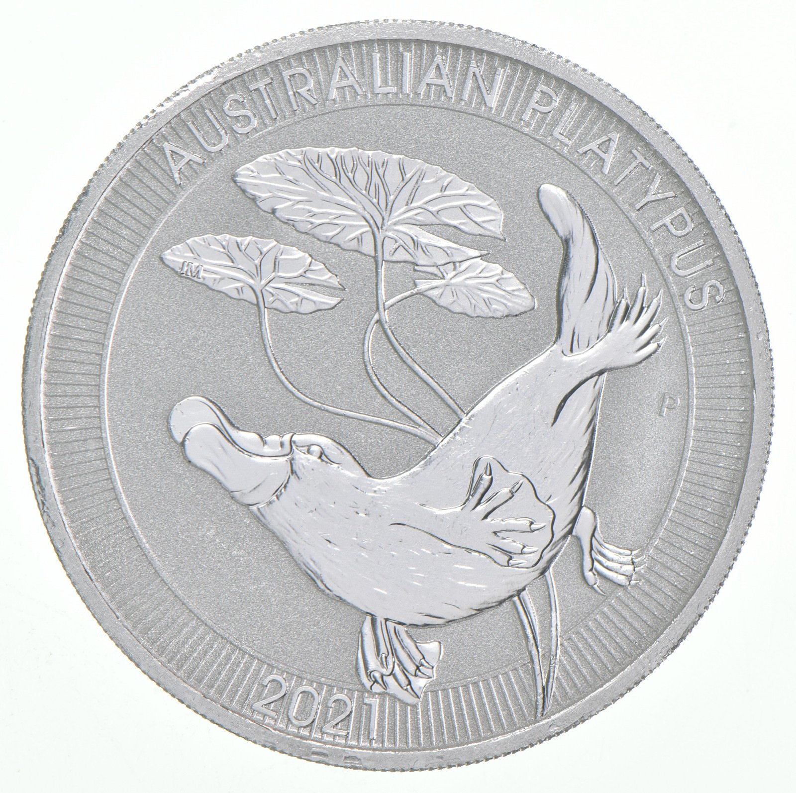 2021 1.5 Oz 9999 Silver Round Piedfort $2 Australian Silver Platypus ...