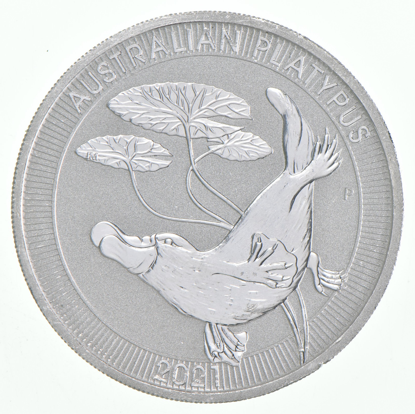 2021 1.5 Oz 9999 Silver Round Piedfort $2 Australian Silver Platypus ...
