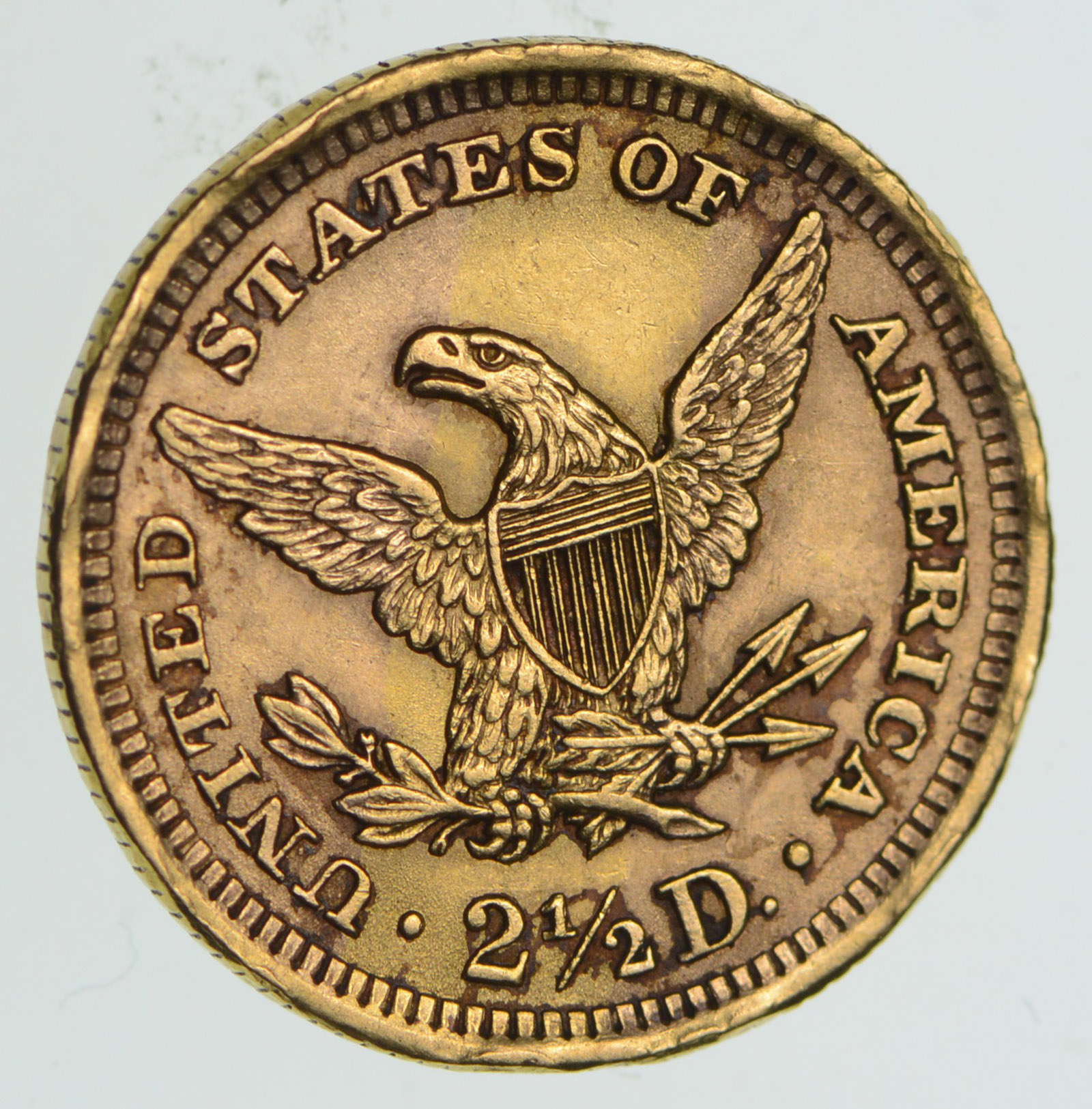$2.50 1900 Liberty Head Gold Quarter Eagle | Property Room