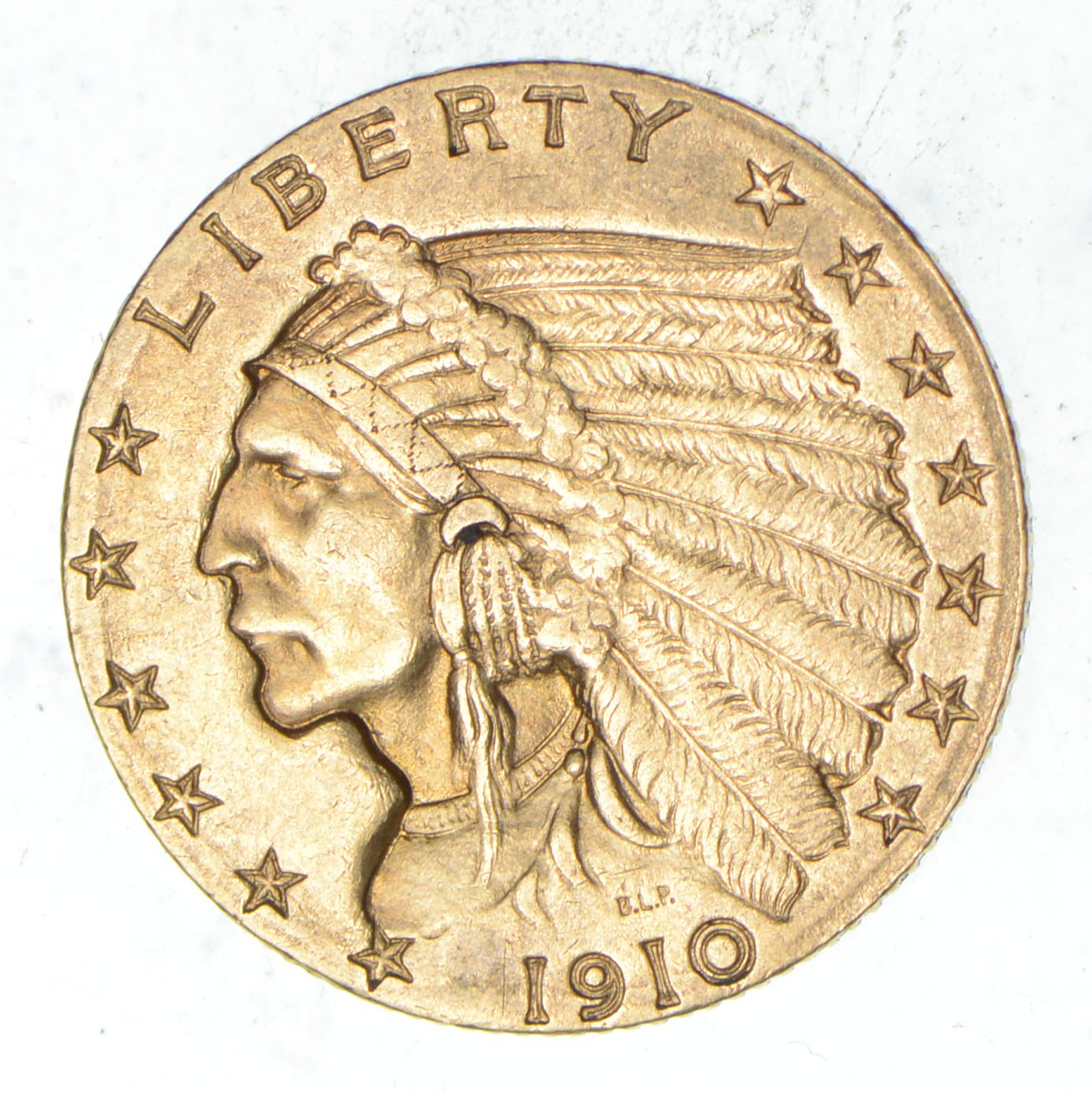  2 50 United States 90 US Gold Coin 1910 Indian No Reserve