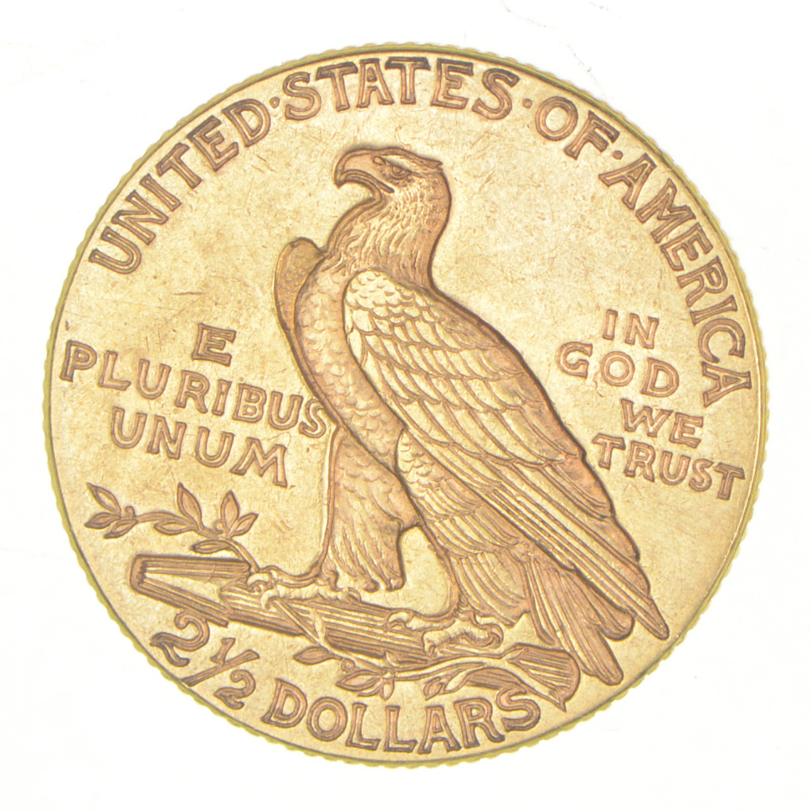 $2.50 United States 90% US Gold Coin - 1912 Indian - No Reserve ...