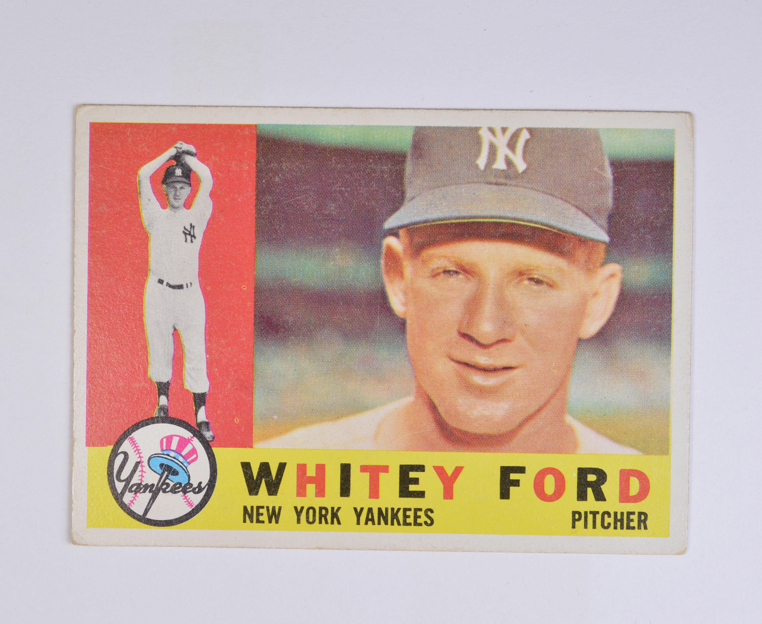 #35 Topps 1960 Whitey Ford - New York Yankees | Property Room