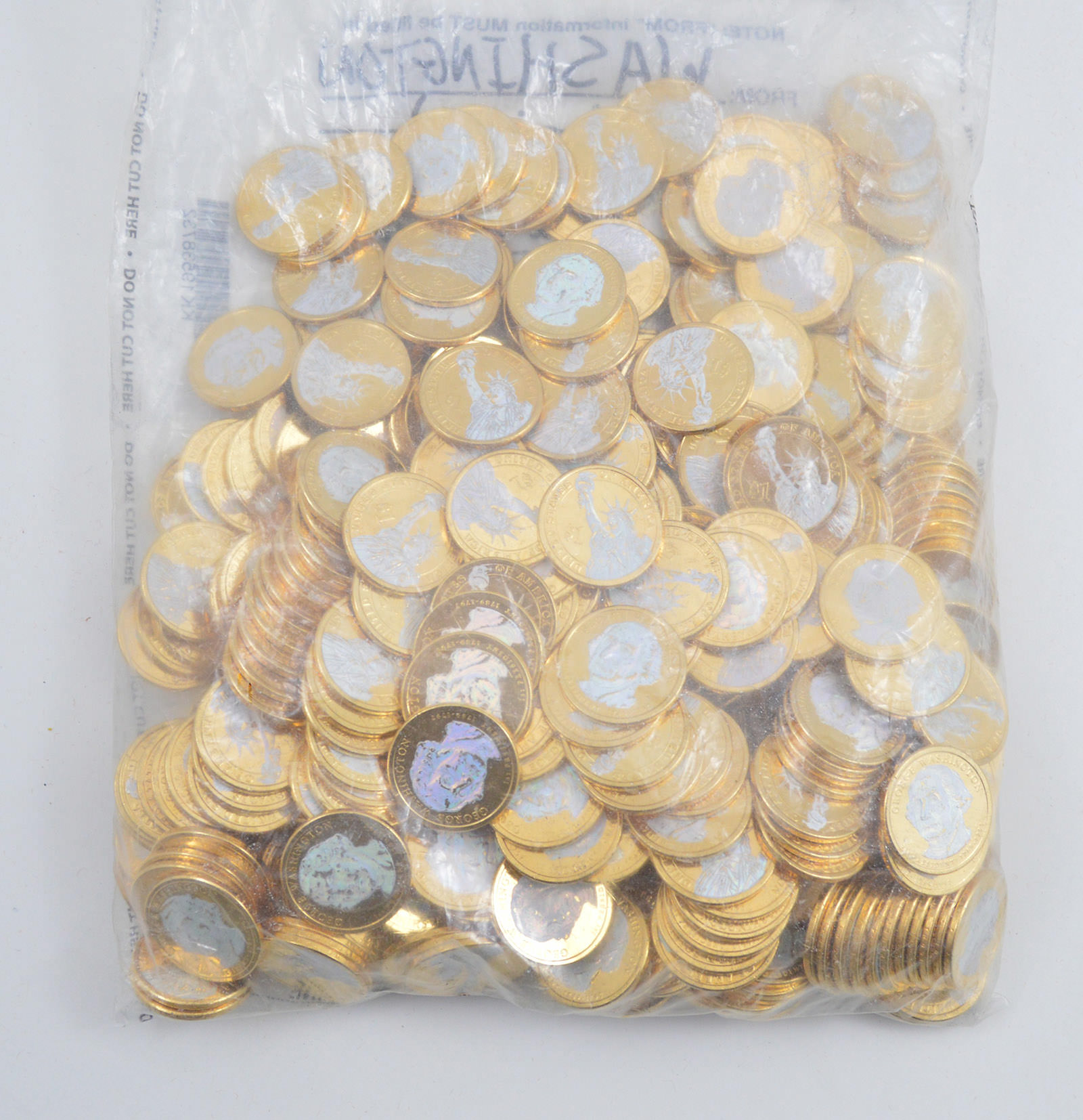 398 Coins - Colorized $1.00 Washington Dollars | Property Room