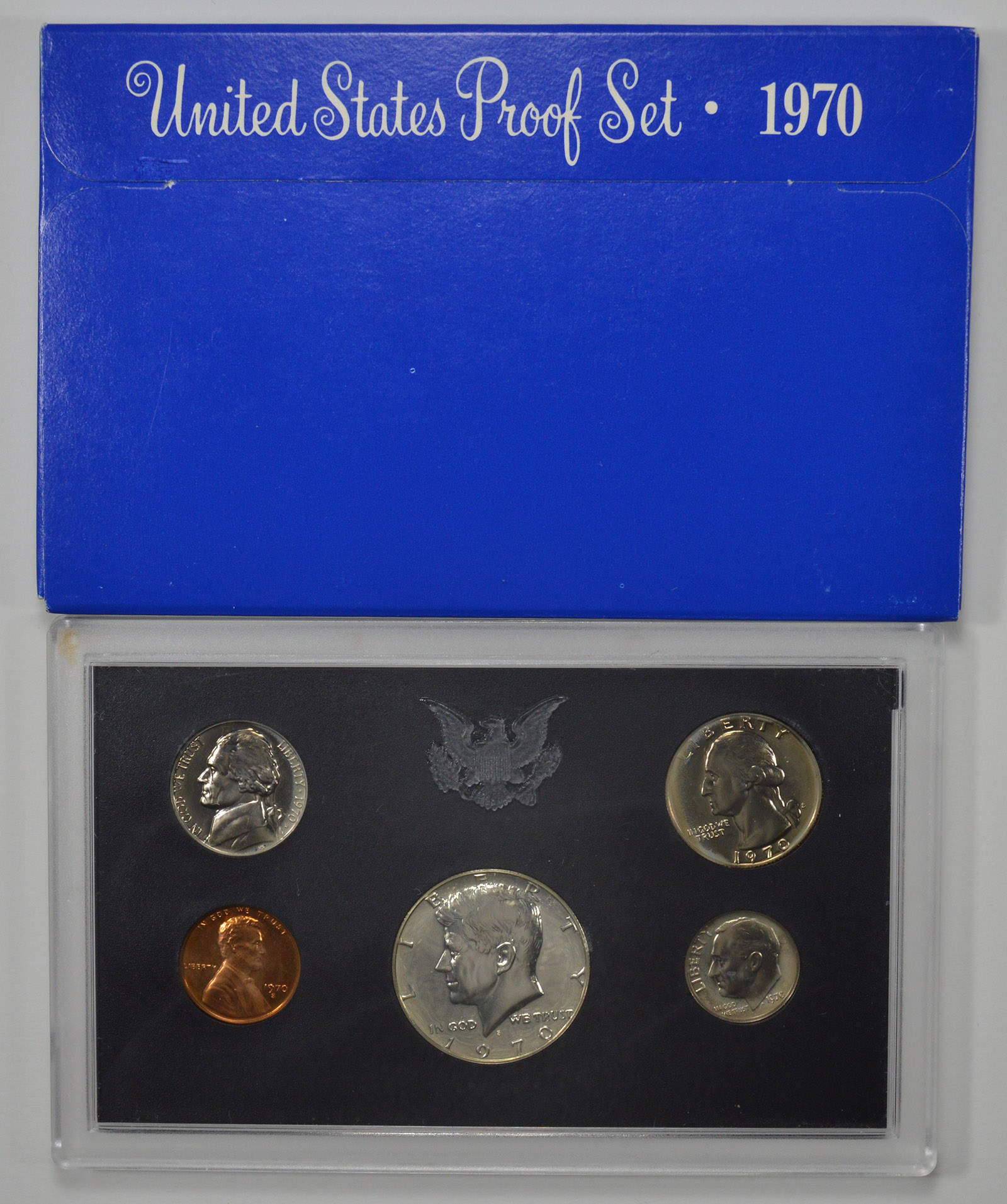 5 Coins - 1970 United States Proof Set - No S Dime - Set | Property Room