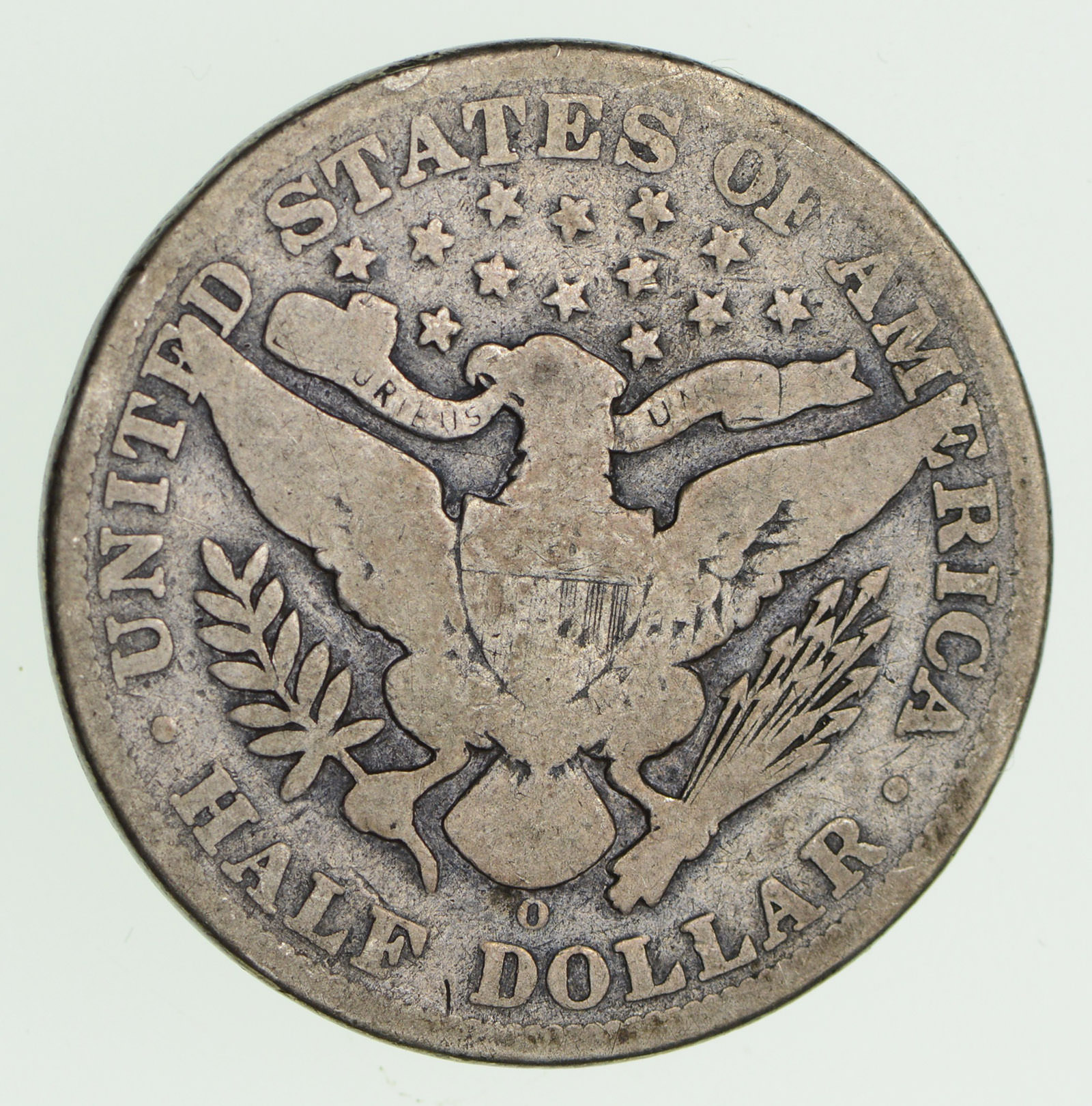 50c United States Coin - 1908-O Liberty Barber 90% Silver US Half ...