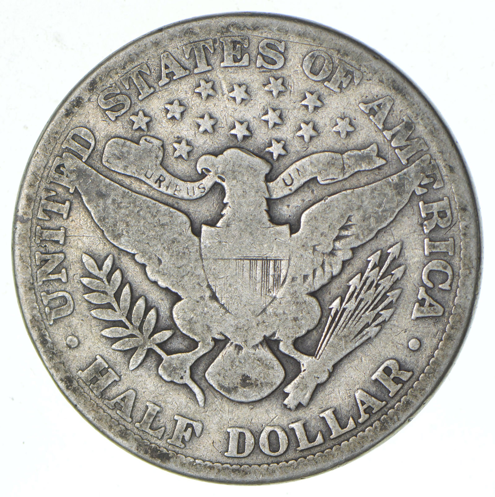50c United States Coin - 1911 Liberty Barber 90% Silver US Half Dollar ...