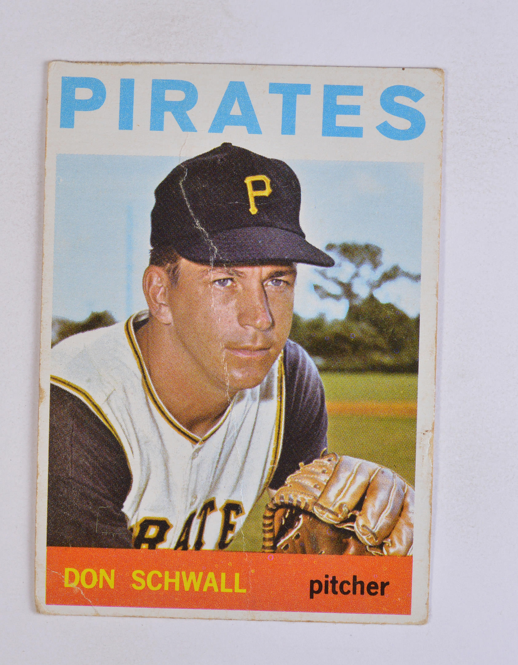 #558 Topps 1964 Don Schwall - Pittsburgh Pirates | Property Room