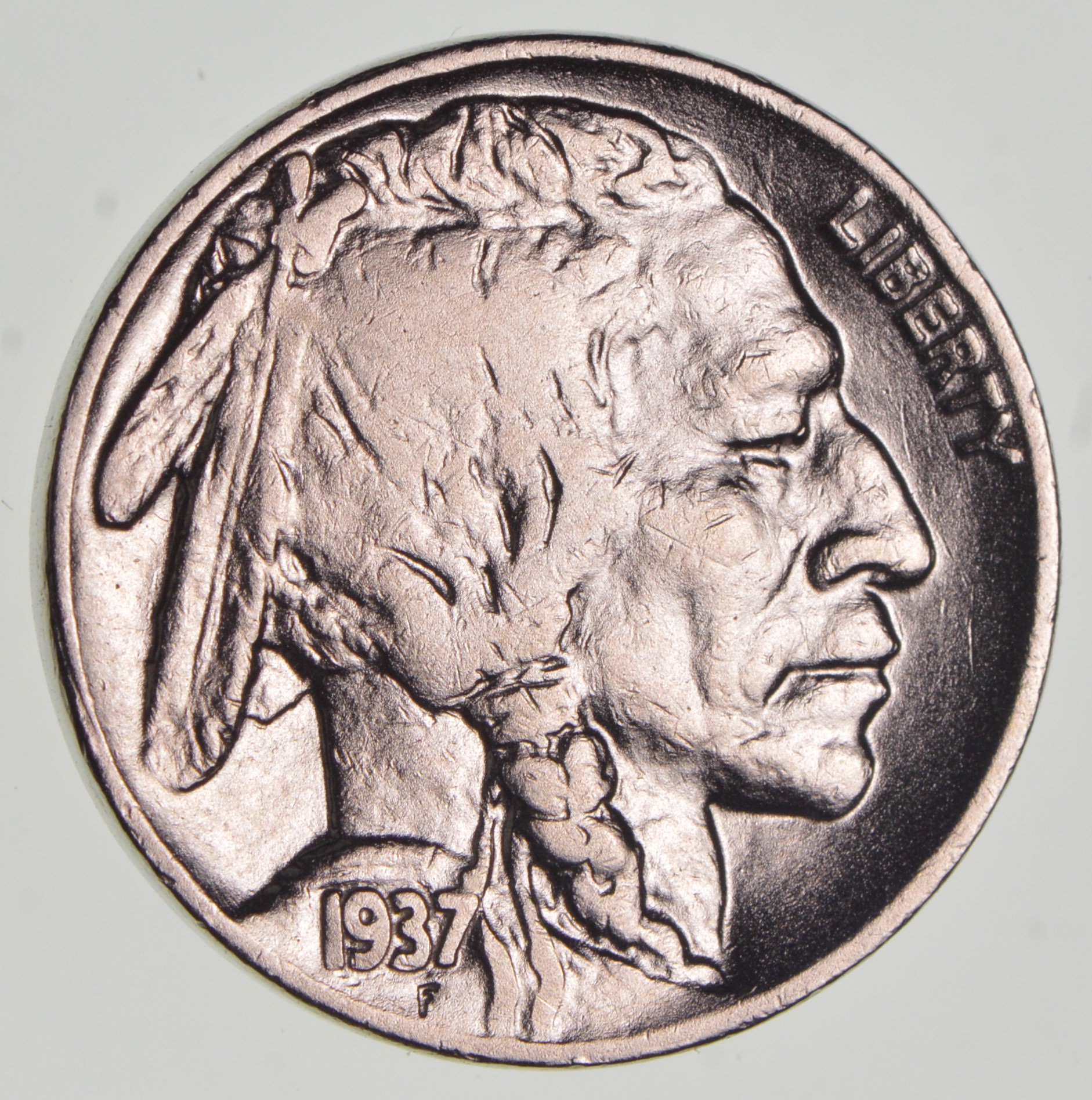 5c Nice! - 1937 - Buffalo Nickel | Property Room