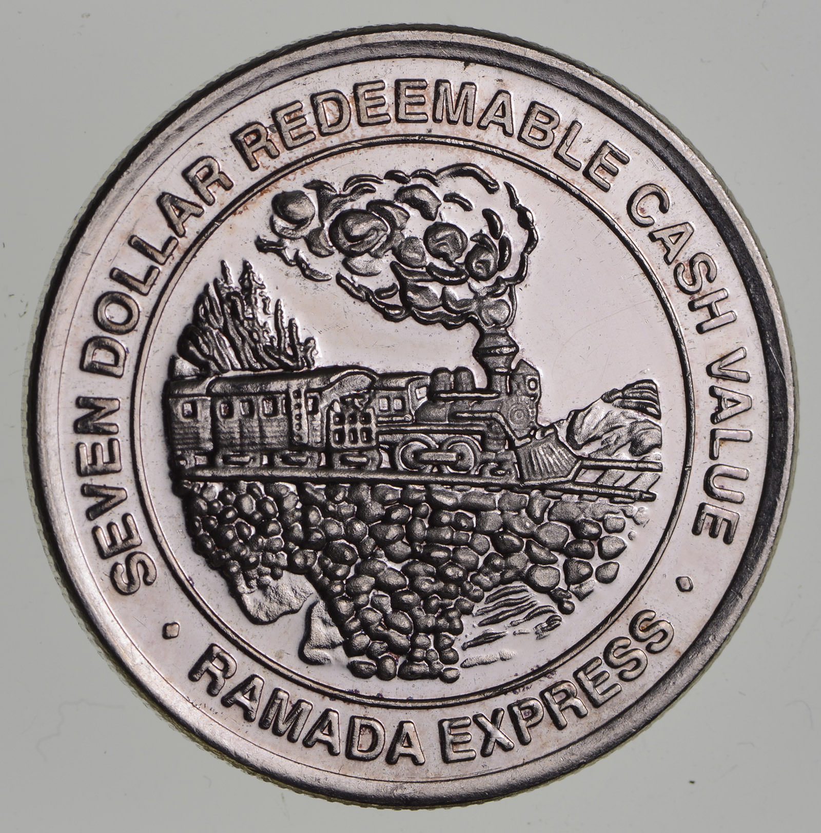 $7.00 Ramada Express Laughlin Nevada .65 troy oz .999 Fine Silver ...