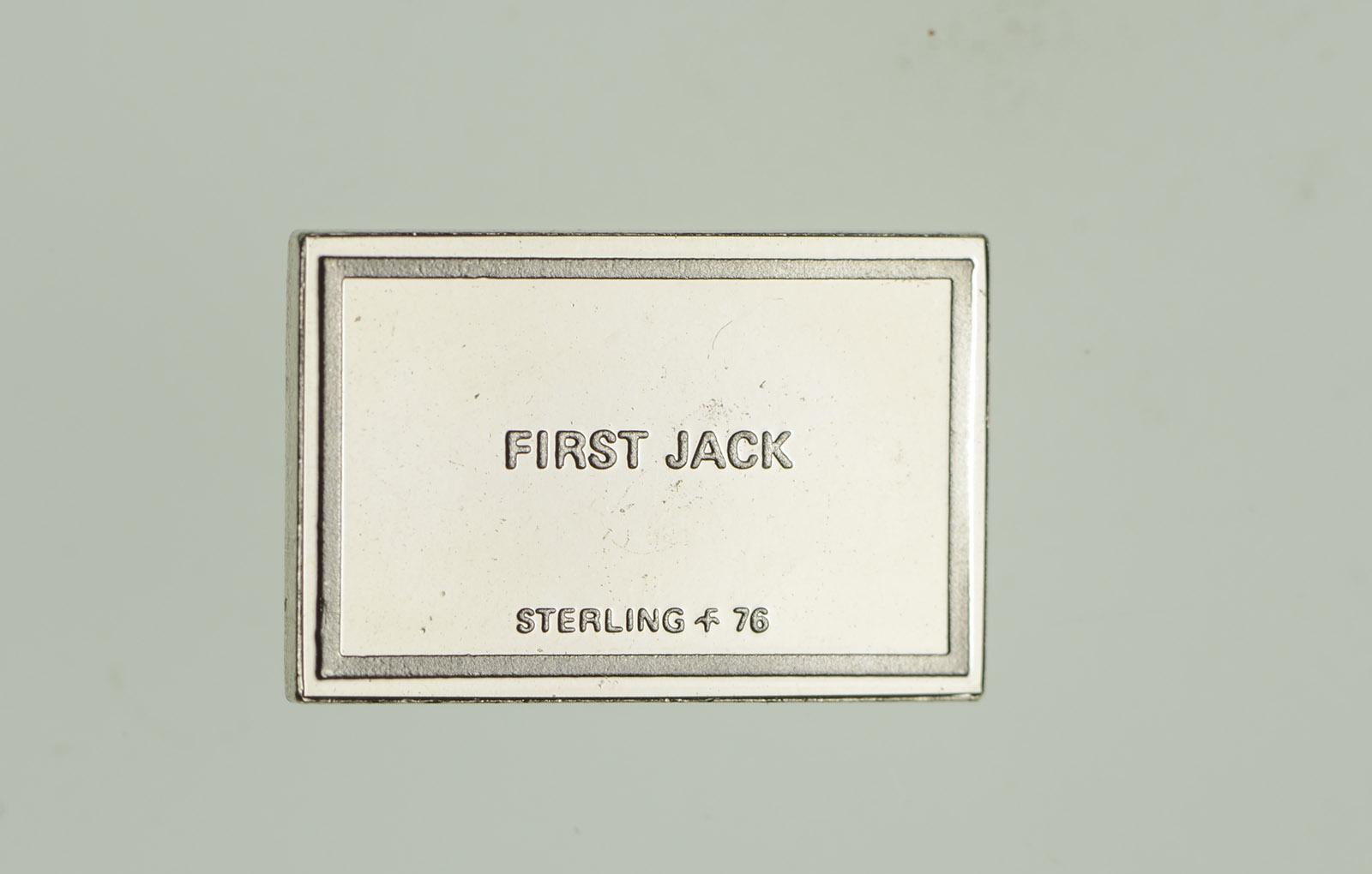 .925 Sterling Silver First Jack - Flag Series - 1.5 Grams | Property Room