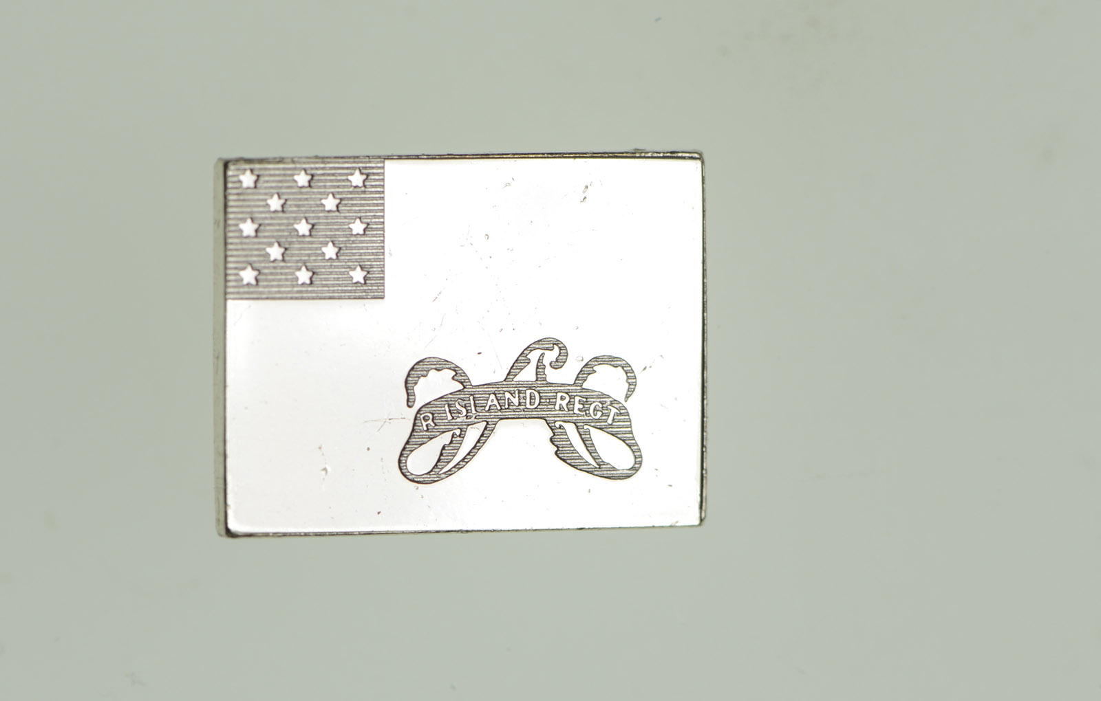 .925 Sterling Silver First Rhode Island Regiment Color - Flag Series ...