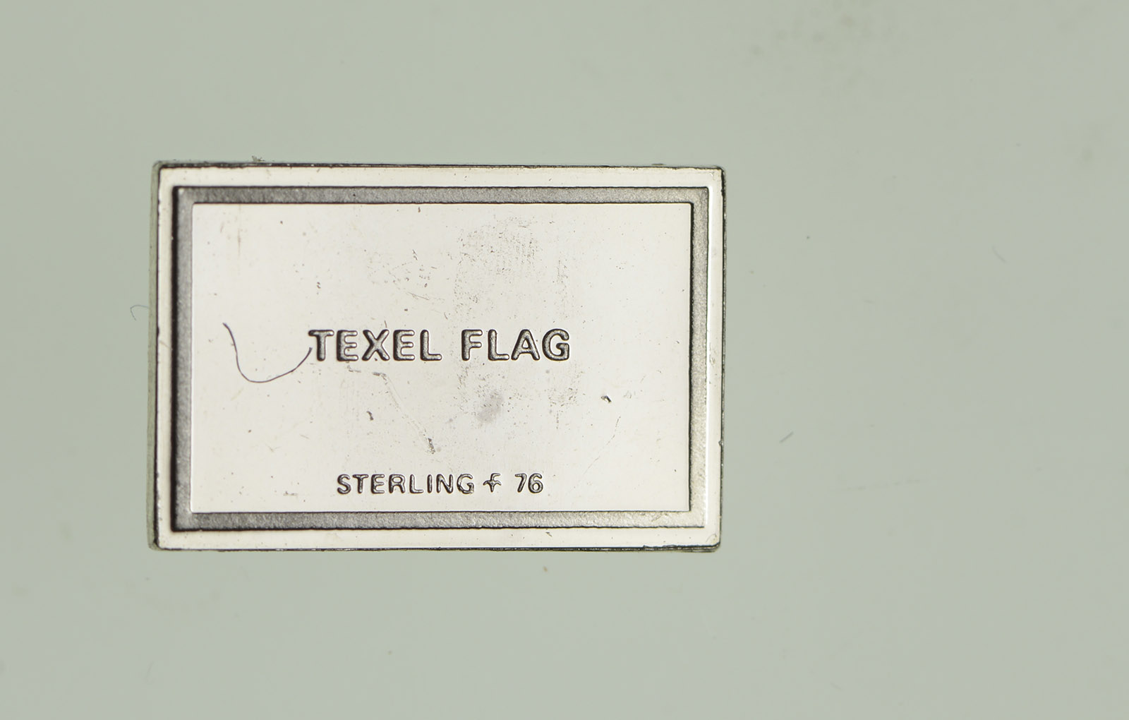 .925 Sterling Silver Texel Flag - Flag Series - 1.7 Grams | Property Room