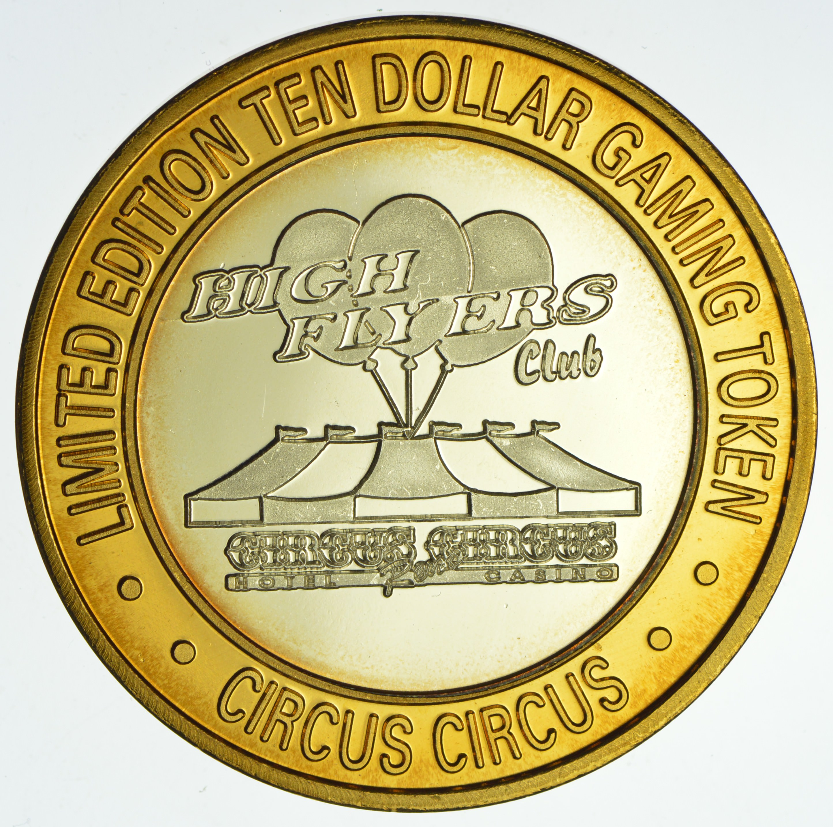 .999 Fine Silver Center *Circus Circus Hotel & Casino - Reno, NV* Chip ...
