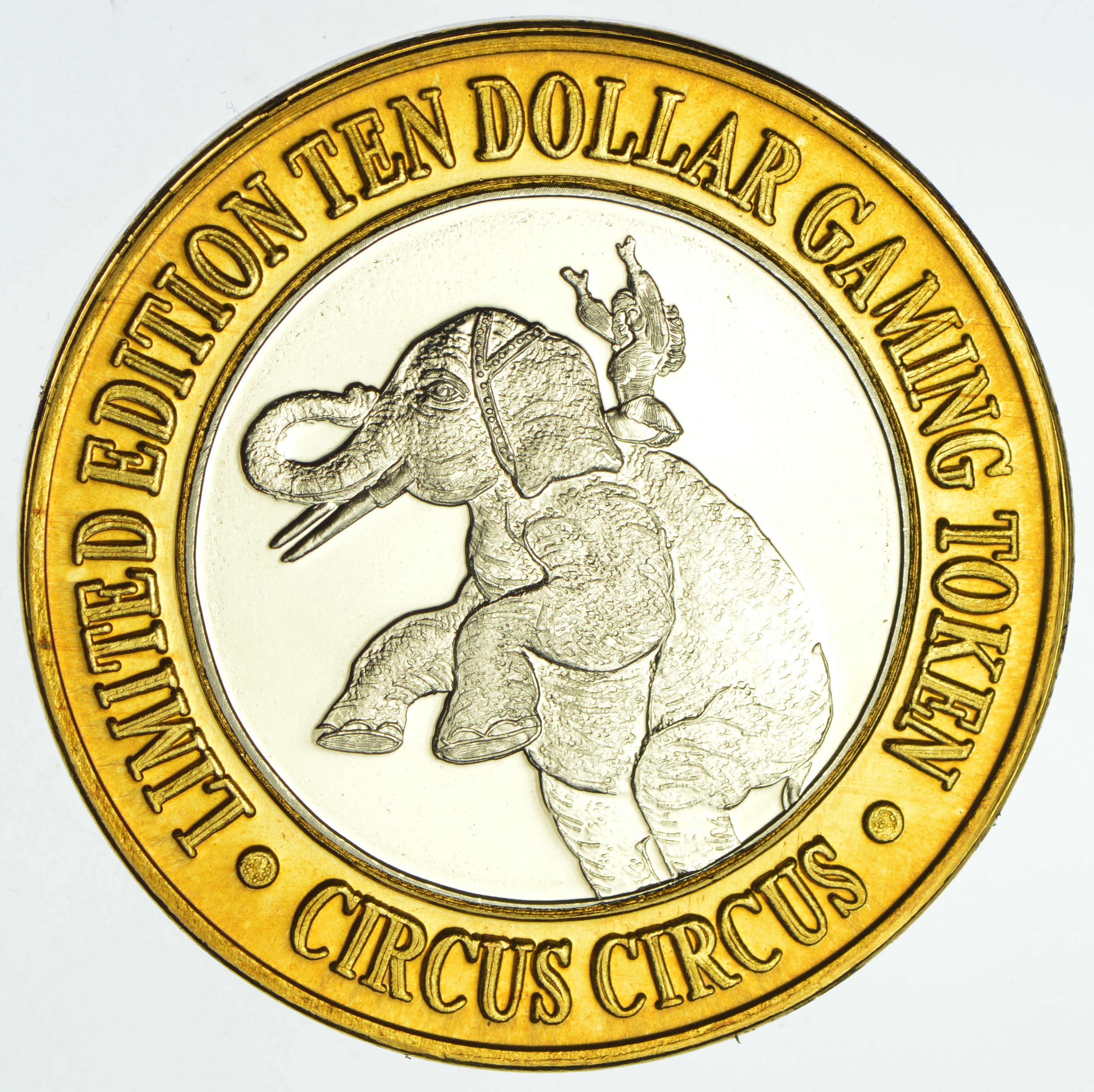 .999 Fine Silver Center *Circus Circus Hotel & Casino - Reno, NV* Chip ...