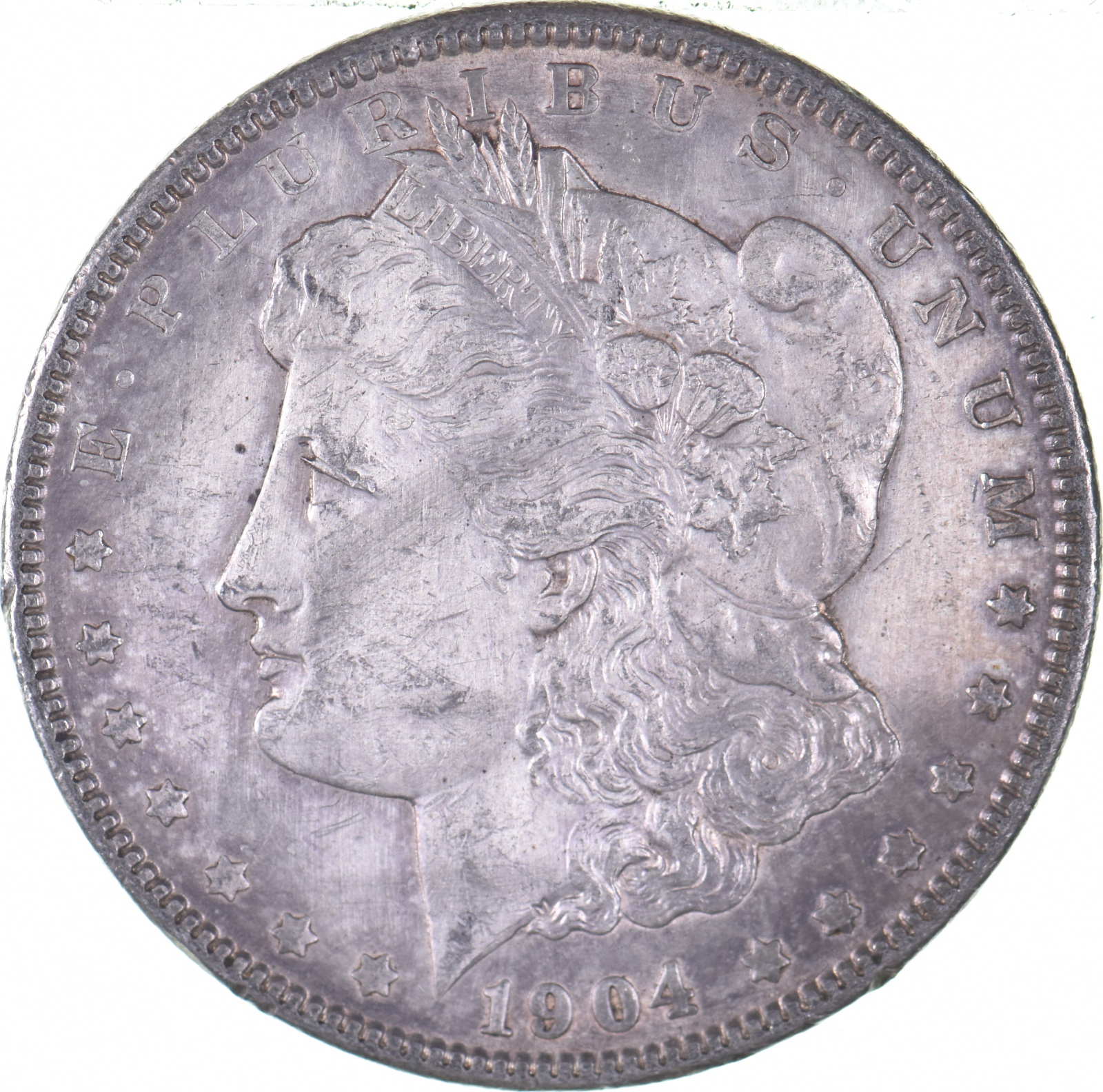 AU/Unc - 1904 Morgan Silver Dollar $1 High Grade | Property Room