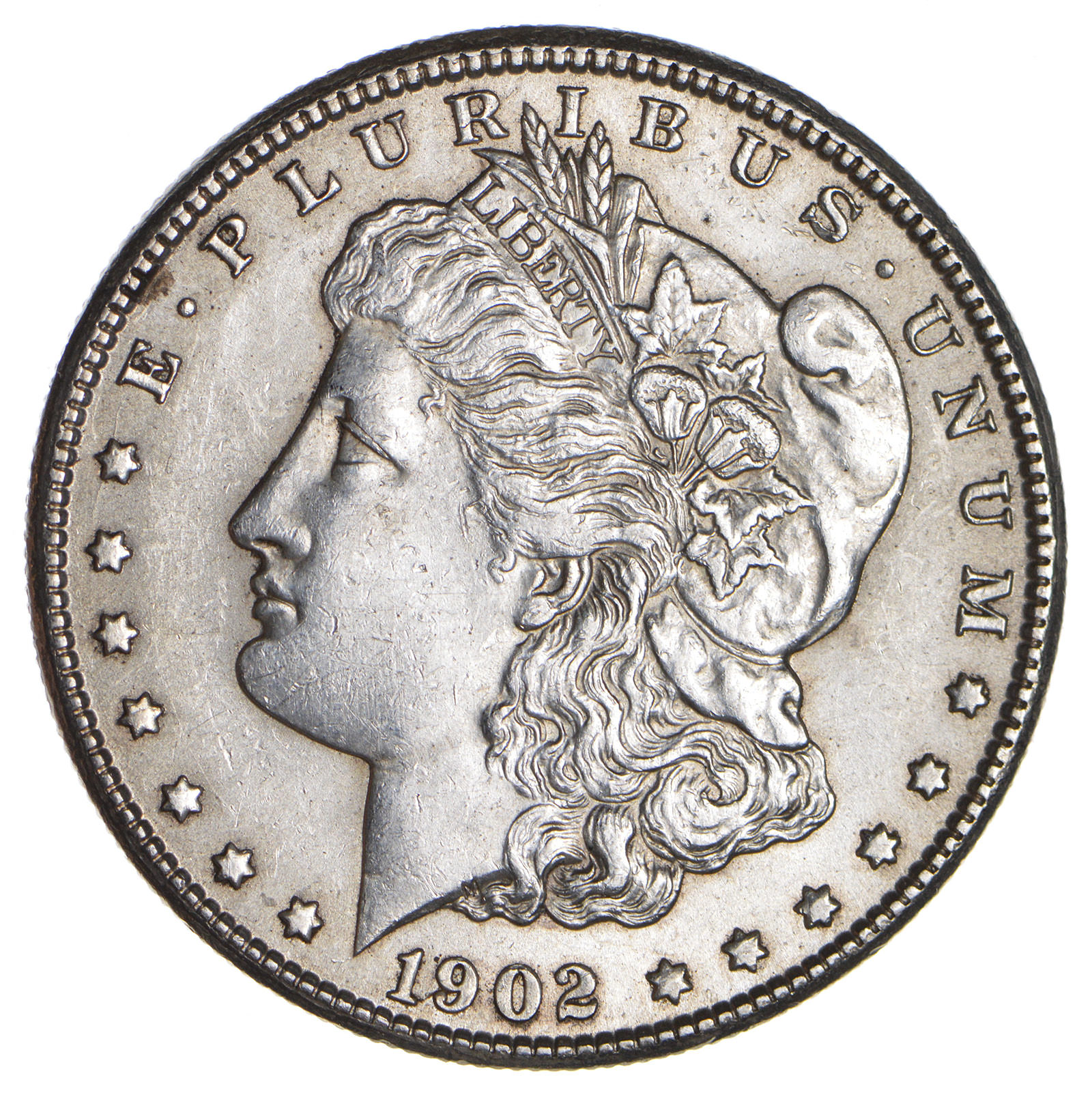 AU/Unc - High Grade 1902-O Morgan Silver Dollar | Property Room