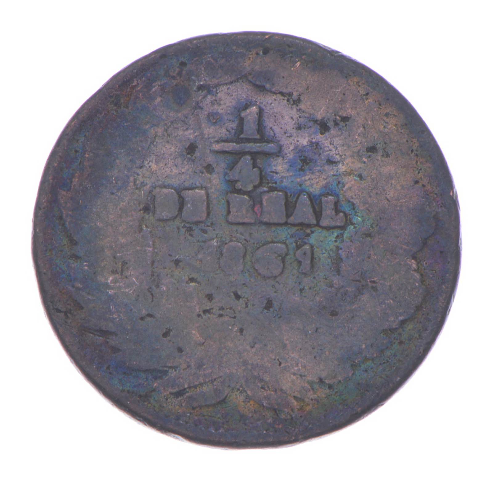 Better - 1861 Mexico 1/4 Real Quartilla - State Coinage Chihuahua ...