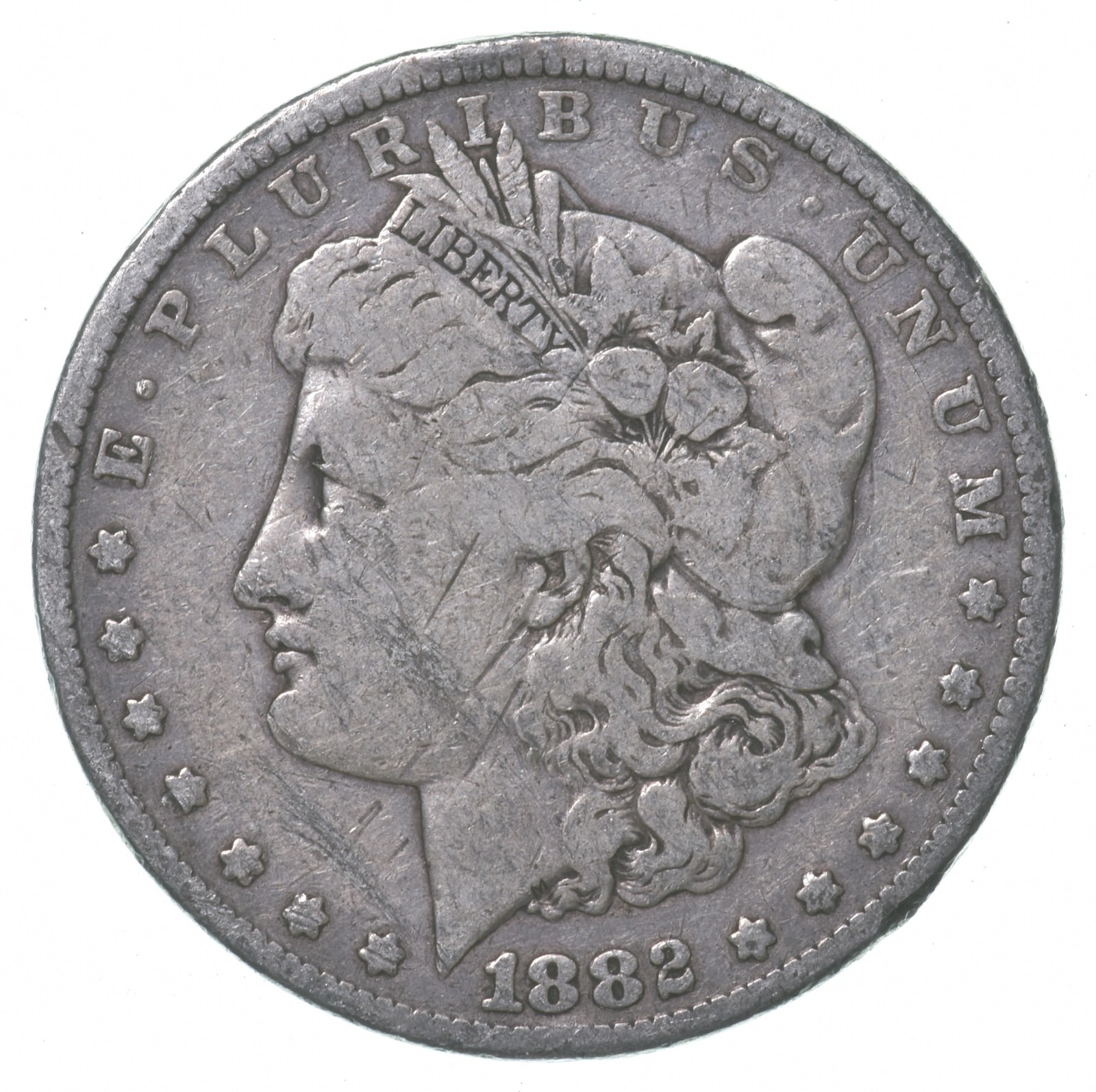 Better 1882 Morgan Silver Dollar - 90% US Coin - Nice Coin | Property Room