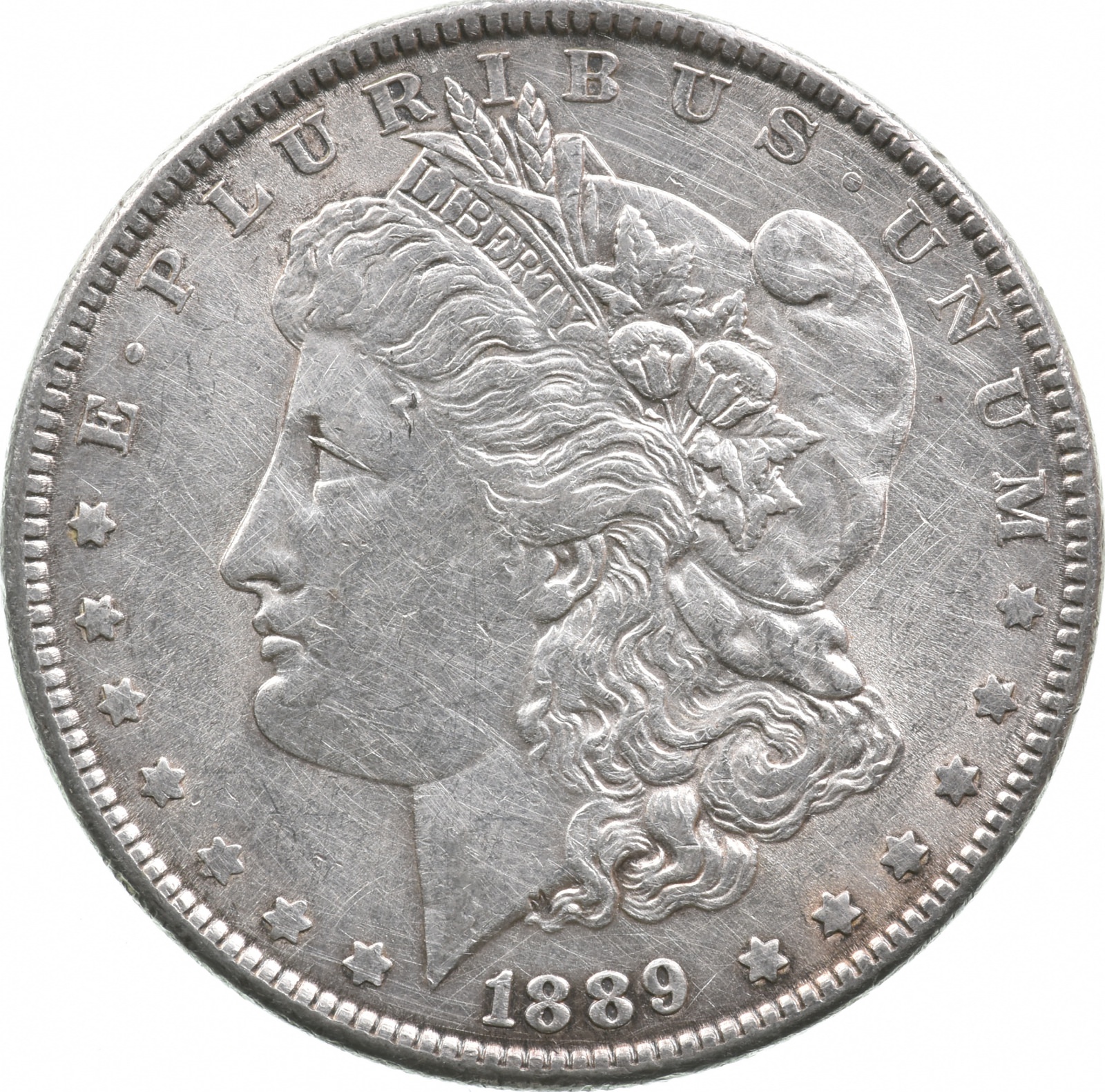 Better 1889 Morgan Silver Dollar - 90% US Coin - Nice Coin | Property Room