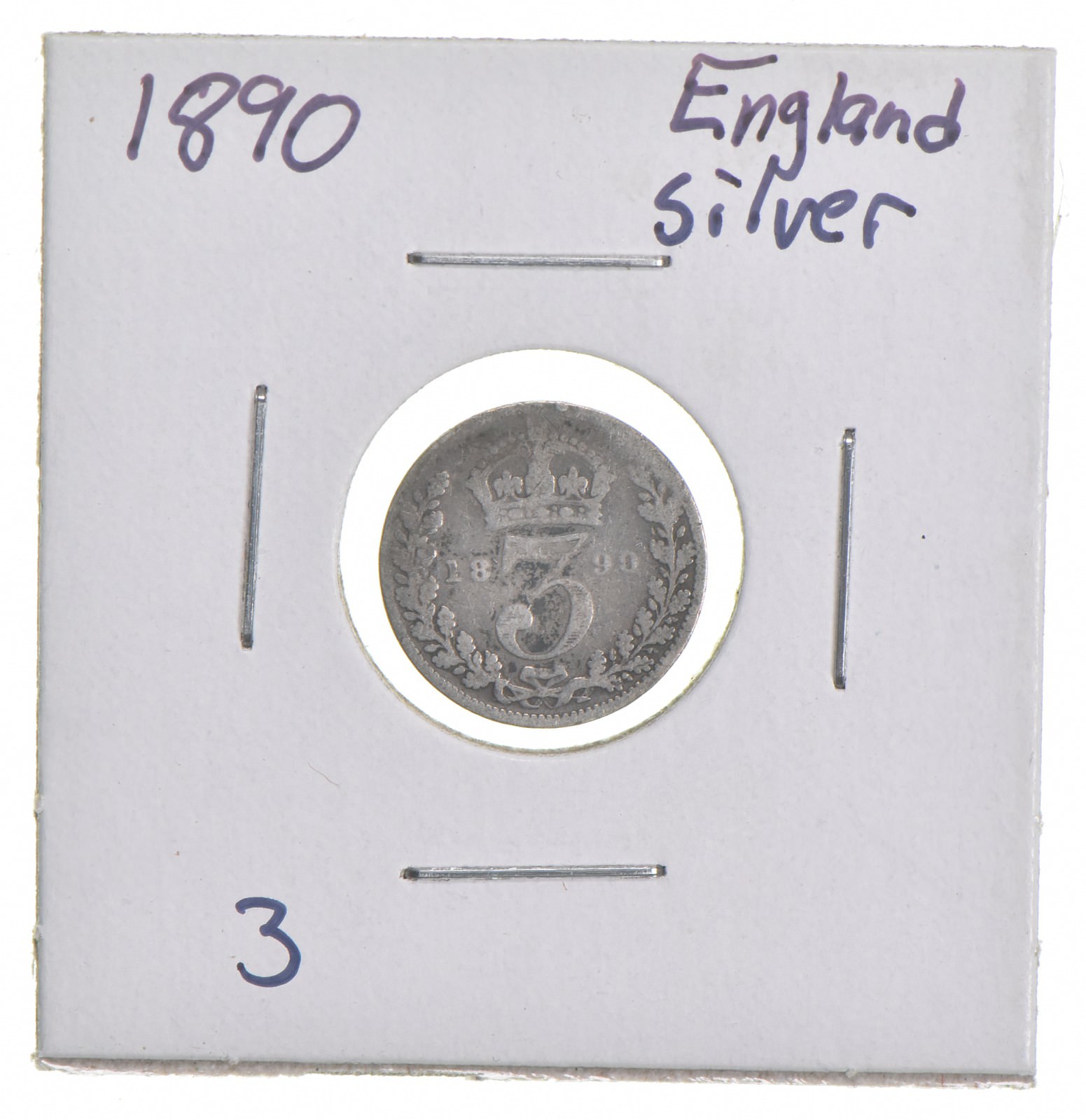 Better 1890 Great Britain 3 Pence | Property Room