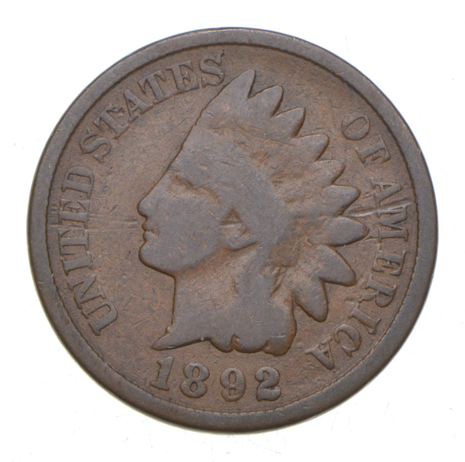 Better 1892 - US Indian Head Cent Penny - Coin Collection Lot Set Break ...