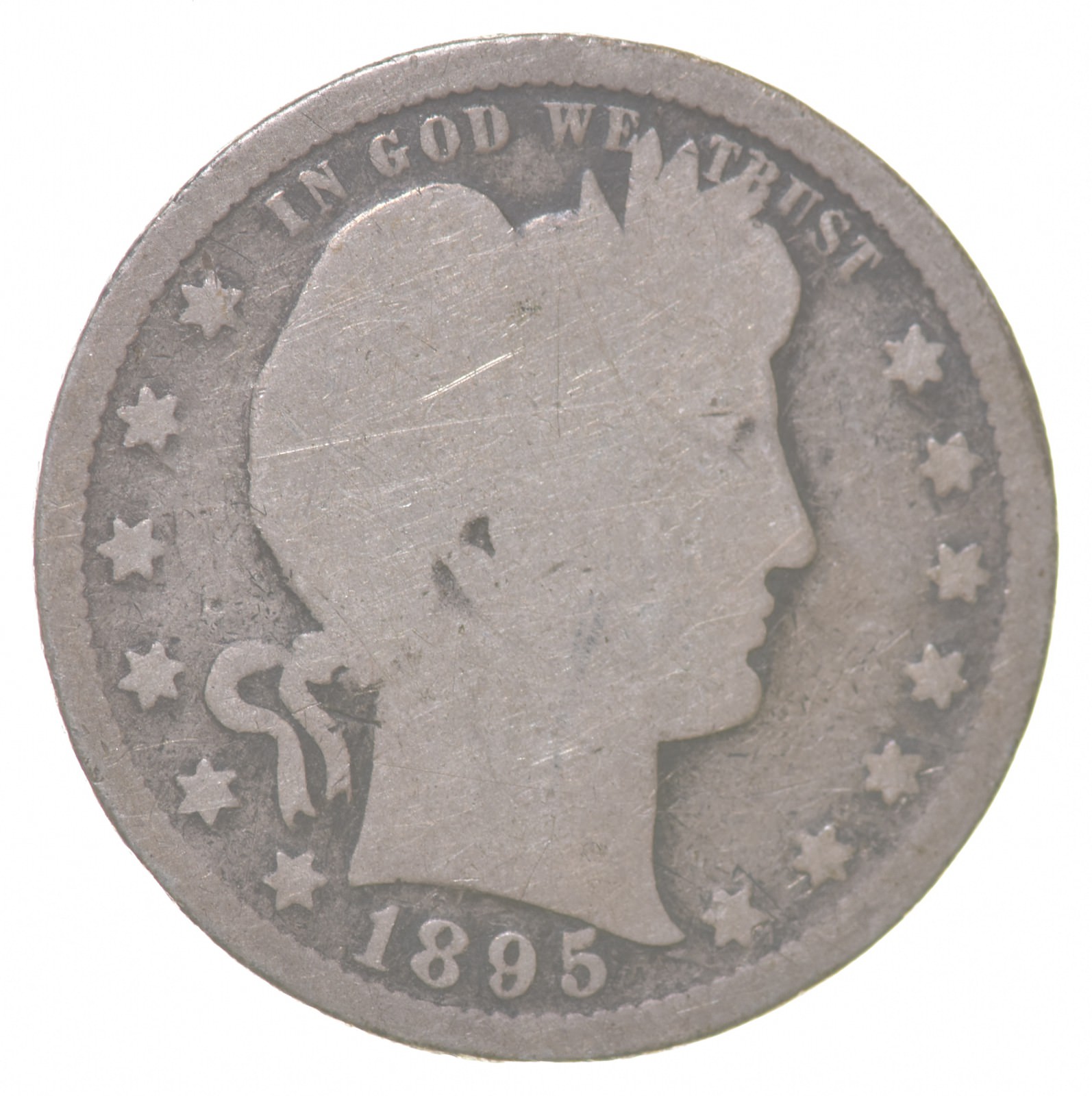 Better 1895-S - US Barber 90% Silver Quarter Coin Collection Set Break ...