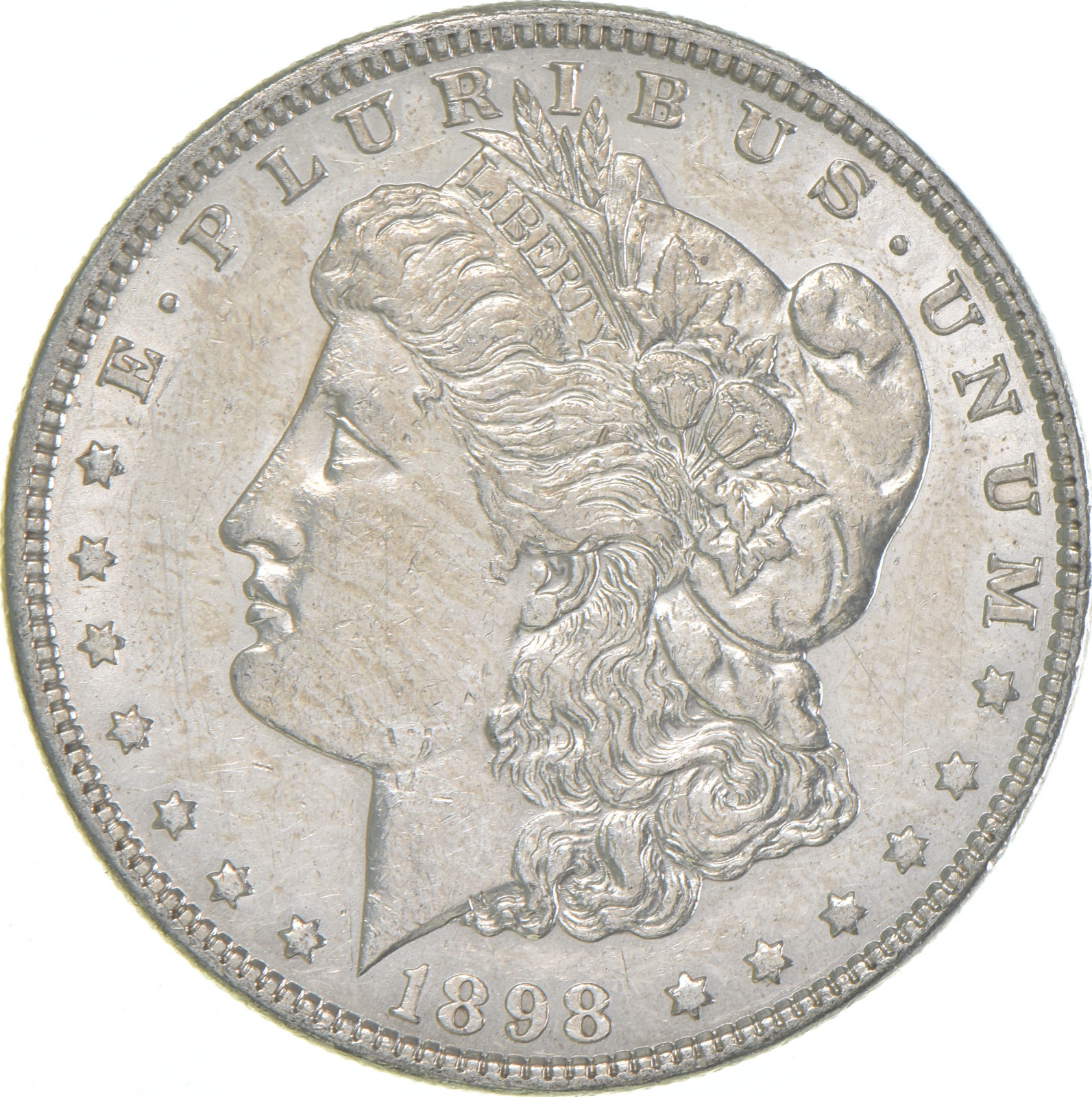 Better 1898 Morgan Silver Dollar - 90% US Coin - Nice Coin | Property Room