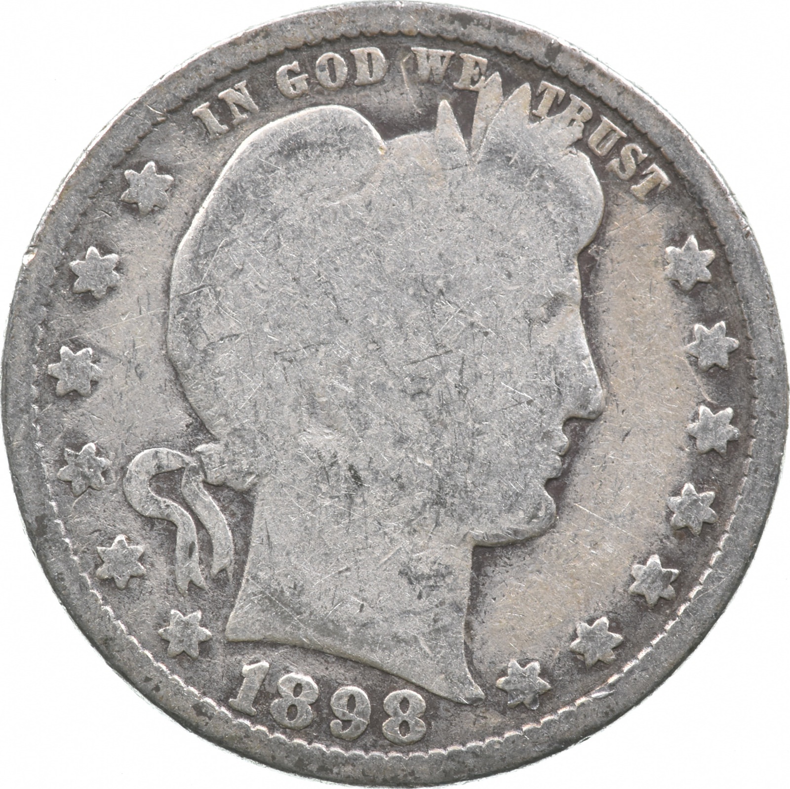 Better 1898-O US Barber 90% Silver Quarter Coin Collection Set Break ...