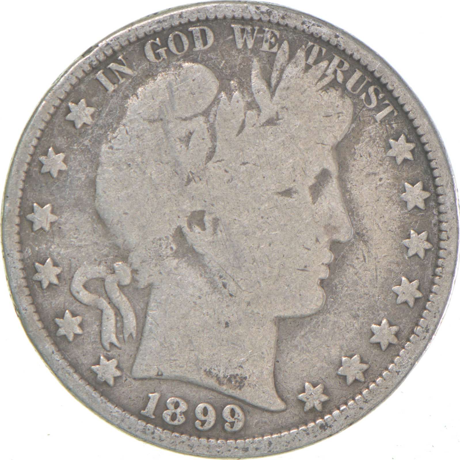 Better 1899 US Barber 90% Silver Half Dollar Coin Collection Set Break ...