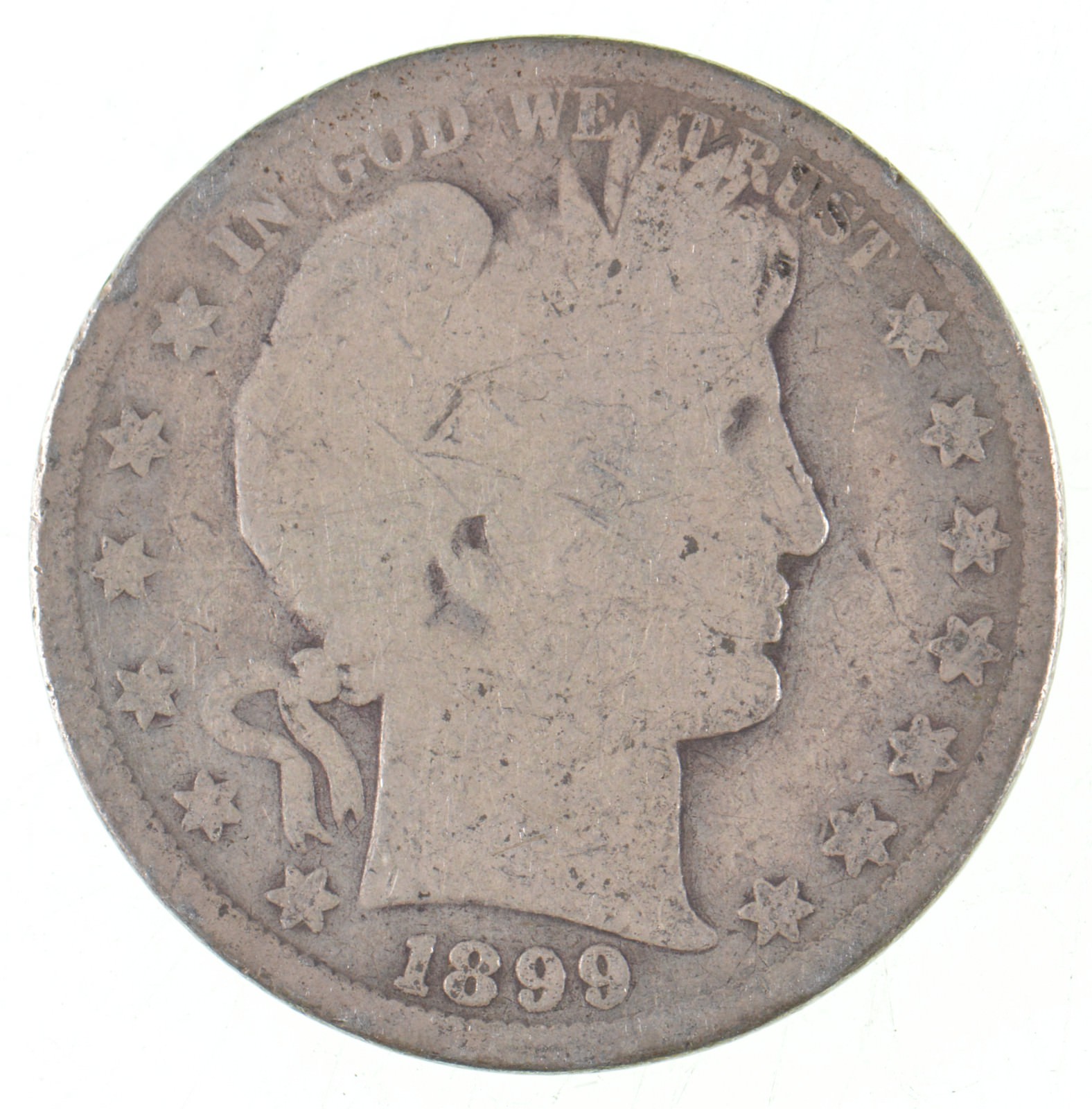 Better 1899 US Barber 90% Silver Half Dollar Coin Collection Set Break ...