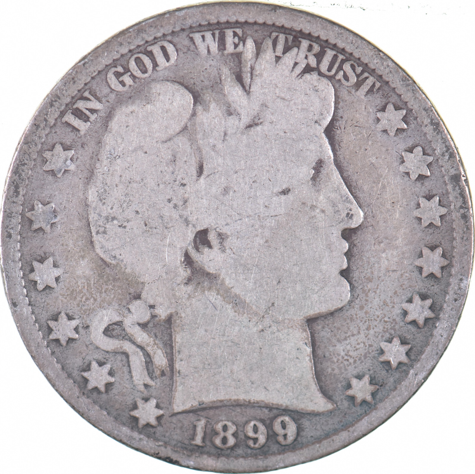 Better 1899 US Barber 90% Silver Half Dollar Coin Collection Set Break ...