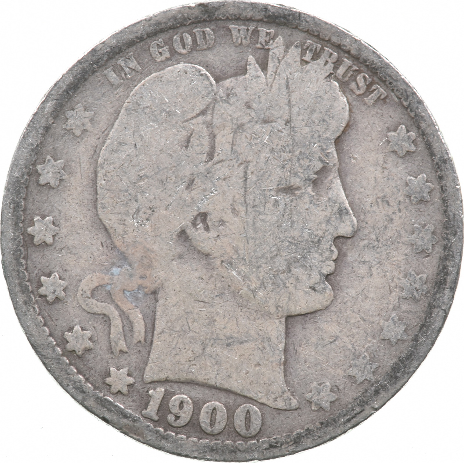 Better 1900 US Barber 90% Silver Quarter Coin Collection Set Break ...