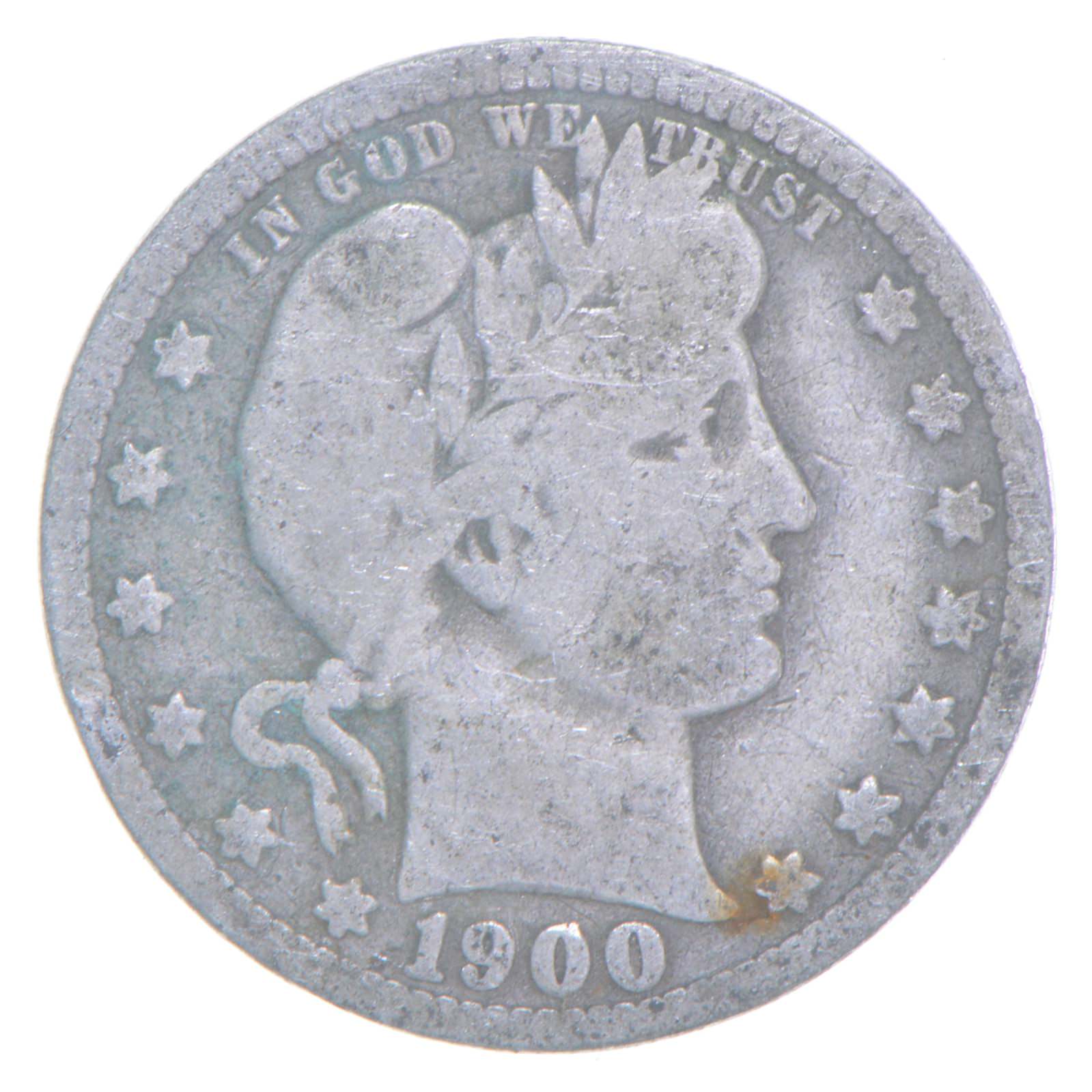 Better 1900 US Barber 90% Silver Quarter Coin Collection Set Break ...