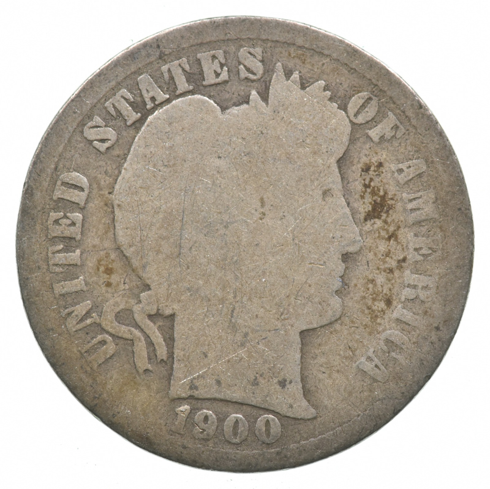 Better 1900-S US Barber Liberty Silver Dime Coin Collection Lot Set ...