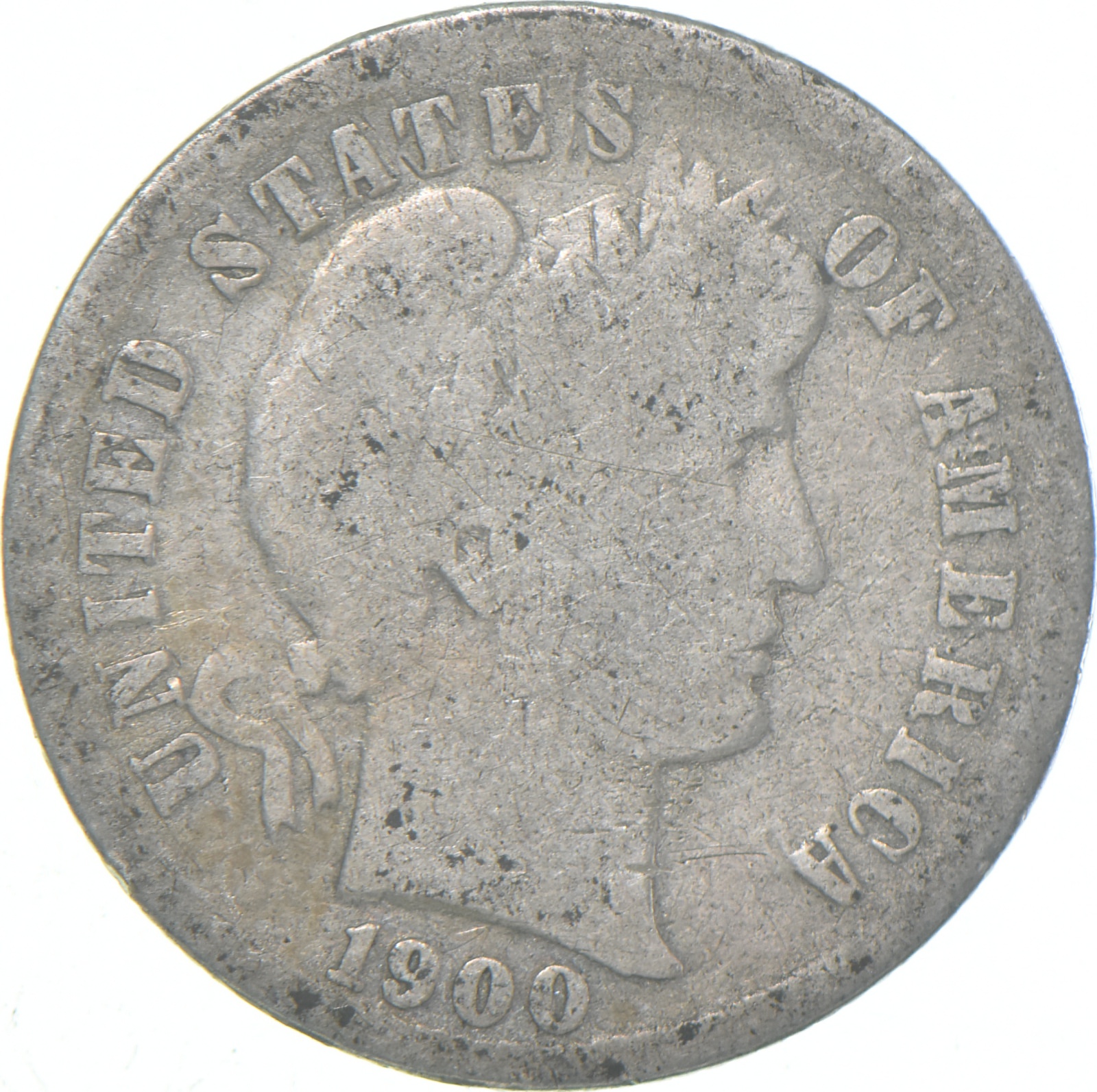 Better 1900-S US Barber Liberty Silver Dime Coin Collection Lot Set ...