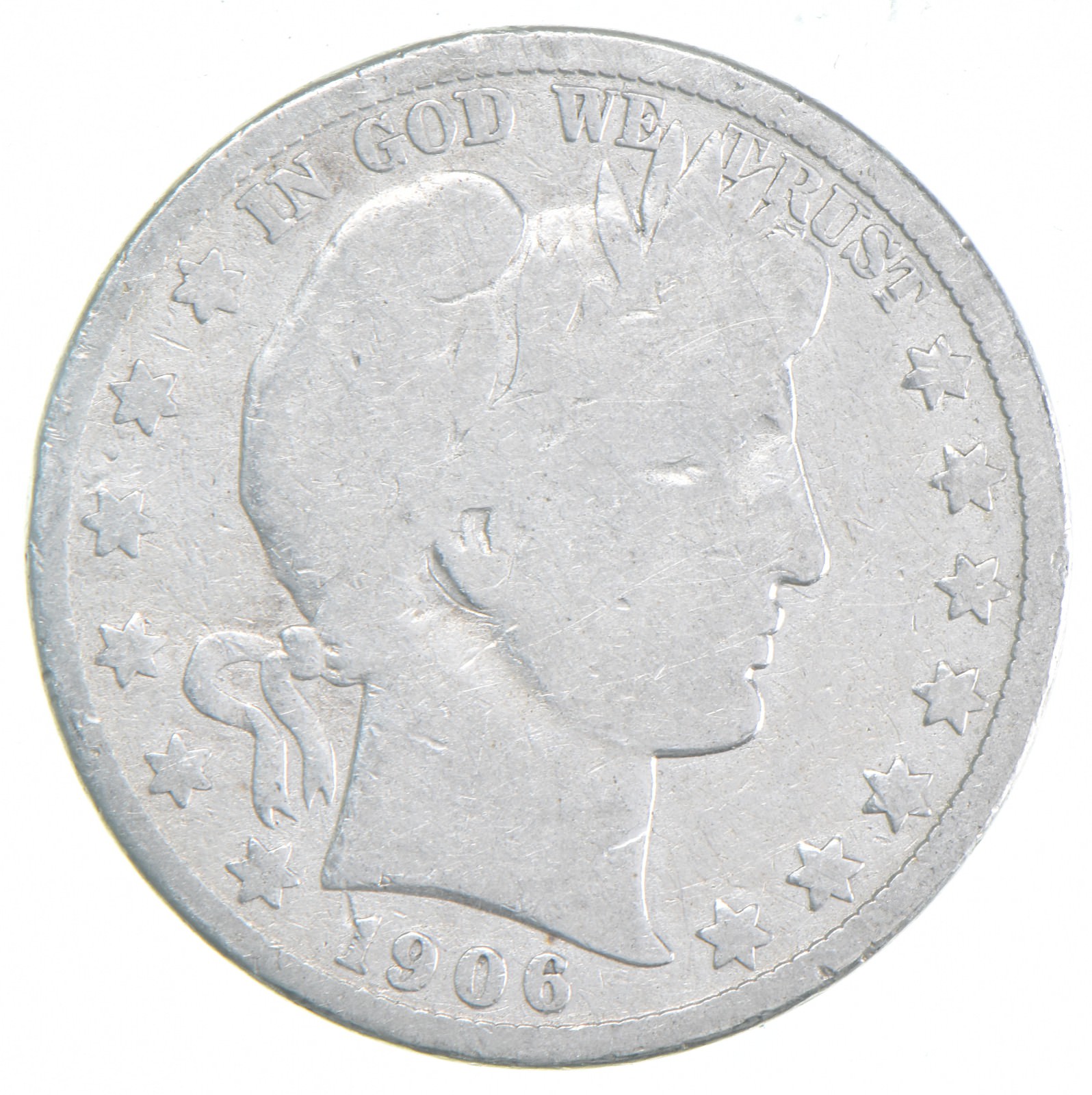 Better 1906-D - US Barber 90% Silver Half Dollar Coin Collection Set Break | Property Room