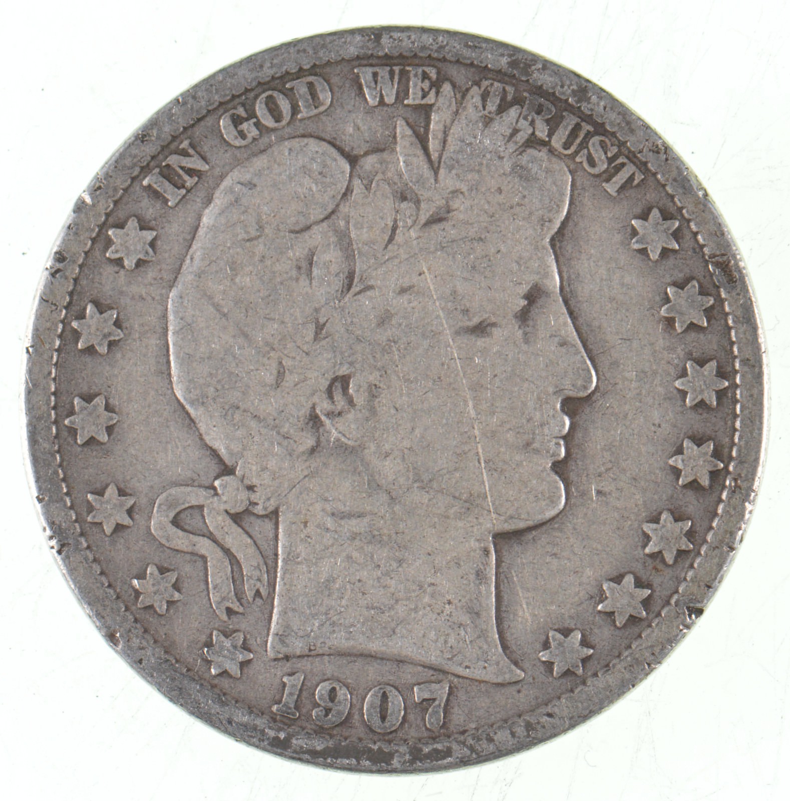 Better 1907-D US Barber 90% Silver Half Dollar Coin Collection Set ...