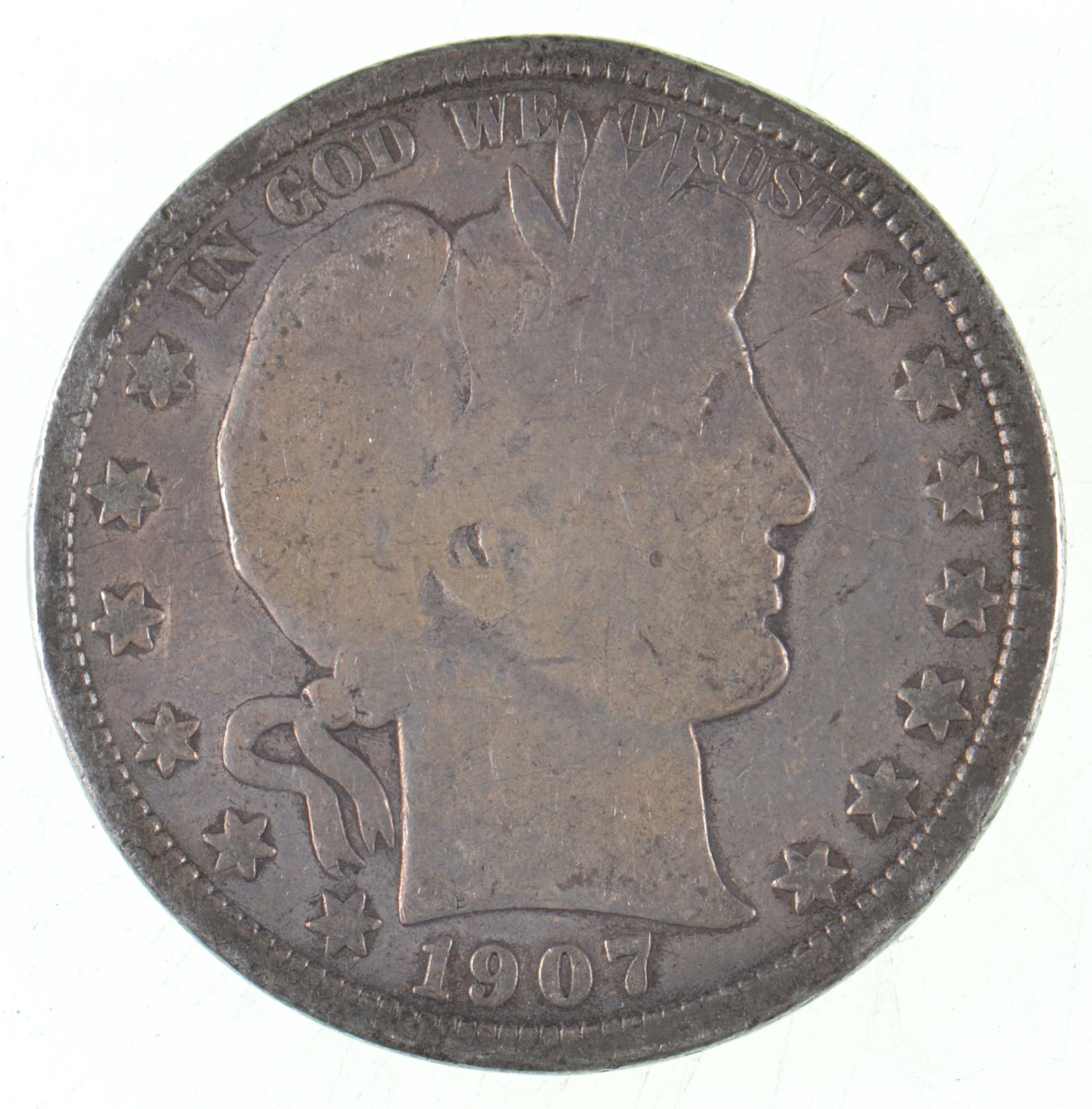 Better 1907-D US Barber 90% Silver Half Dollar Coin Collection Set Break | Property Room