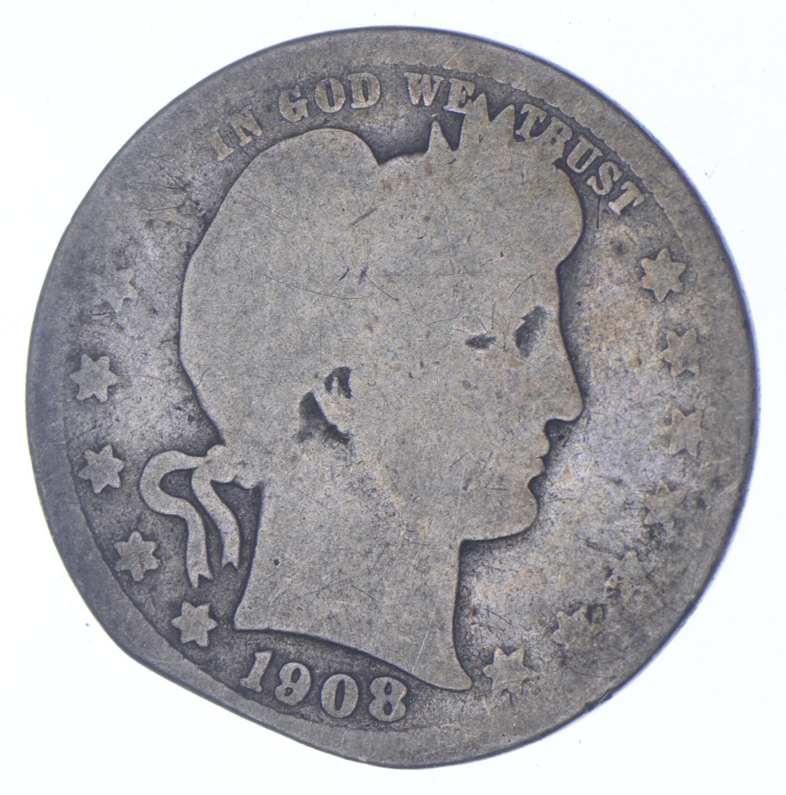 Better 1908 - US Barber 90% Silver Quarter Coin Collection Set Break ...