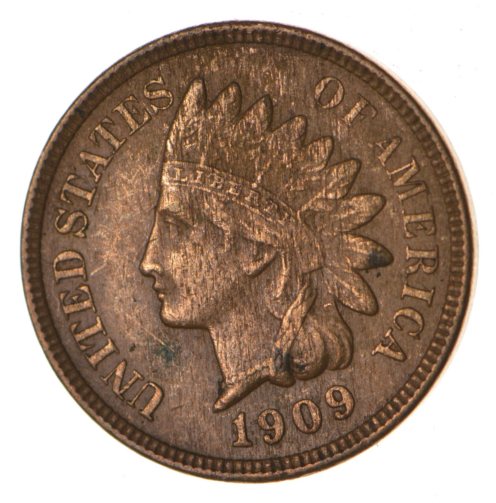BETTER 1909 Indian Head Cent Penny Tough Coin Property Room BETTER 1909 Indian Head Cent Penny Tough Coin Property Room