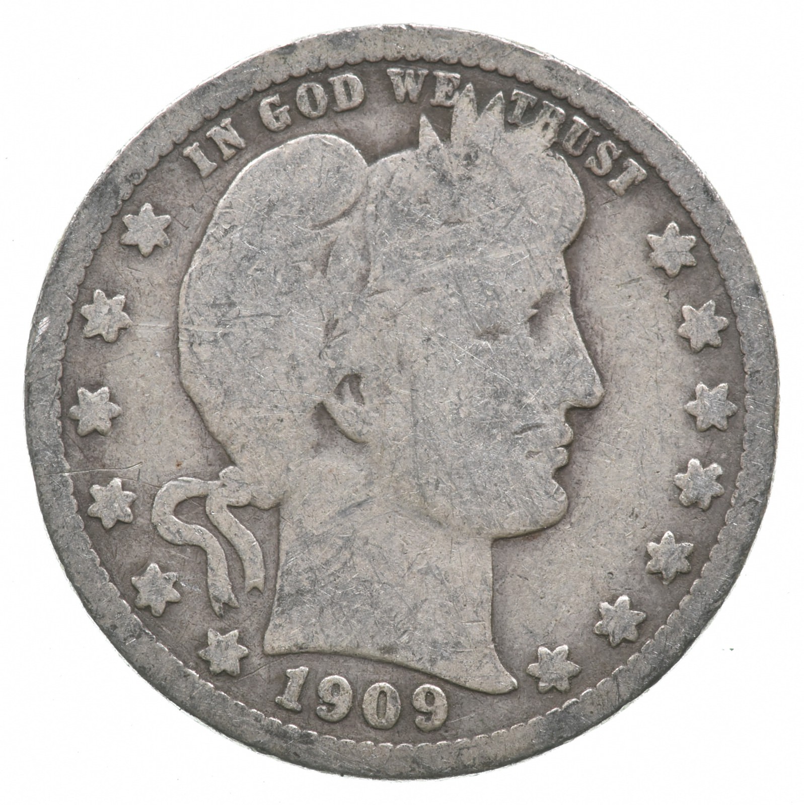 Better 1909 US Barber 90% Silver Quarter Coin Collection Set Break ...