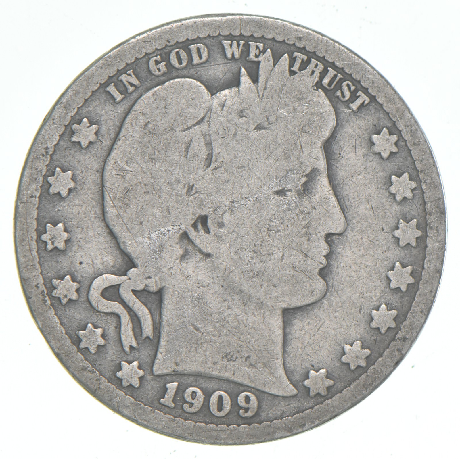 Better 1909 US Barber 90% Silver Quarter Coin Collection Set Break | Property Room