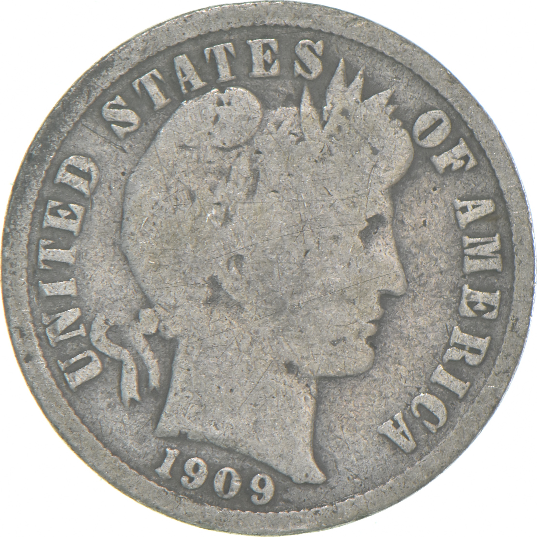 Better 1909 US Barber Liberty Silver Dime Coin Collection Lot Set Break ...