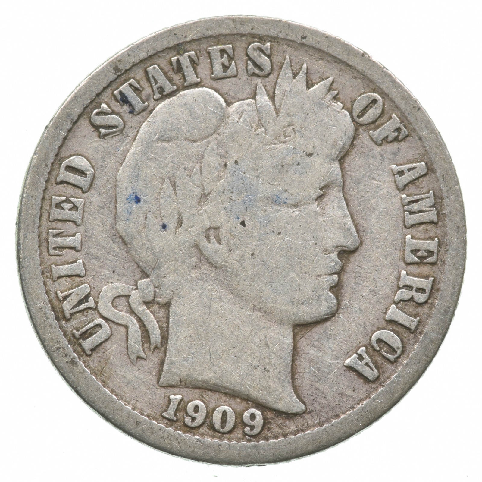 Better 1909-O US Barber Liberty Silver Dime Coin Collection Lot Set ...