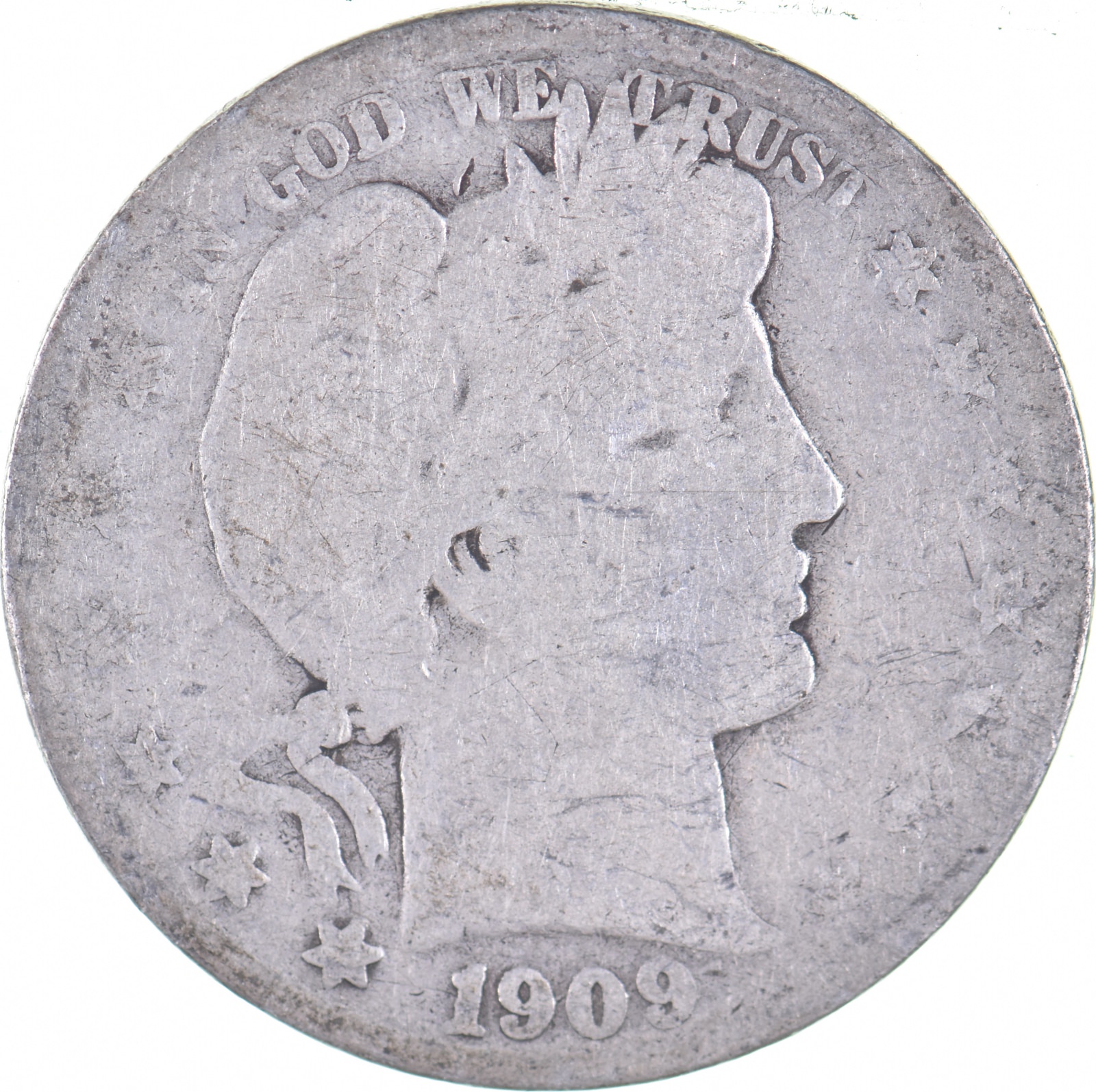 Better 1909-S US Barber 90% Silver Half Dollar Coin Collection Set ...