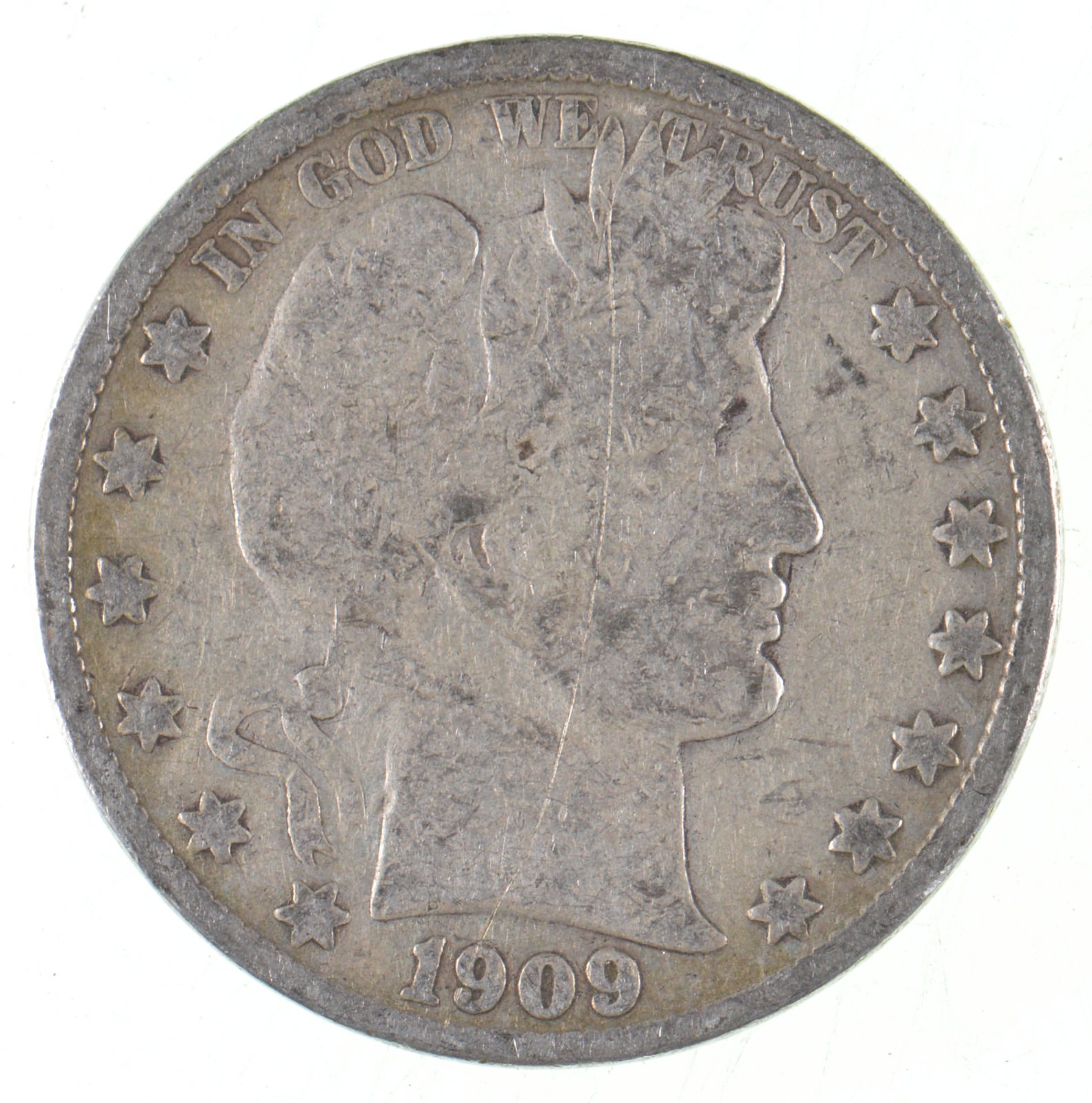 Better 1909-S US Barber 90% Silver Half Dollar Coin Collection Set Break | Property Room