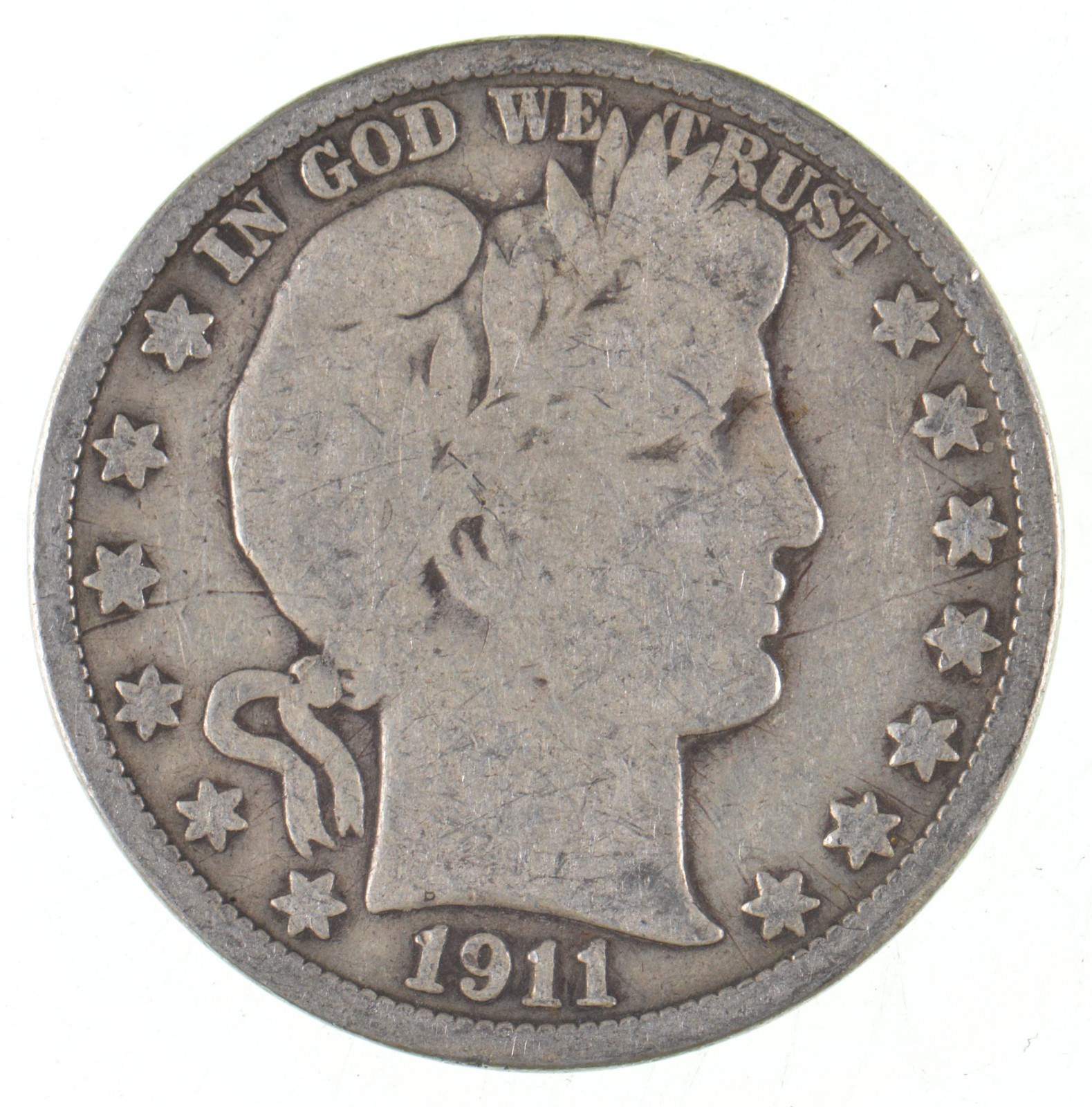 Better 1911 US Barber 90% Silver Half Dollar Coin Collection Set Break ...